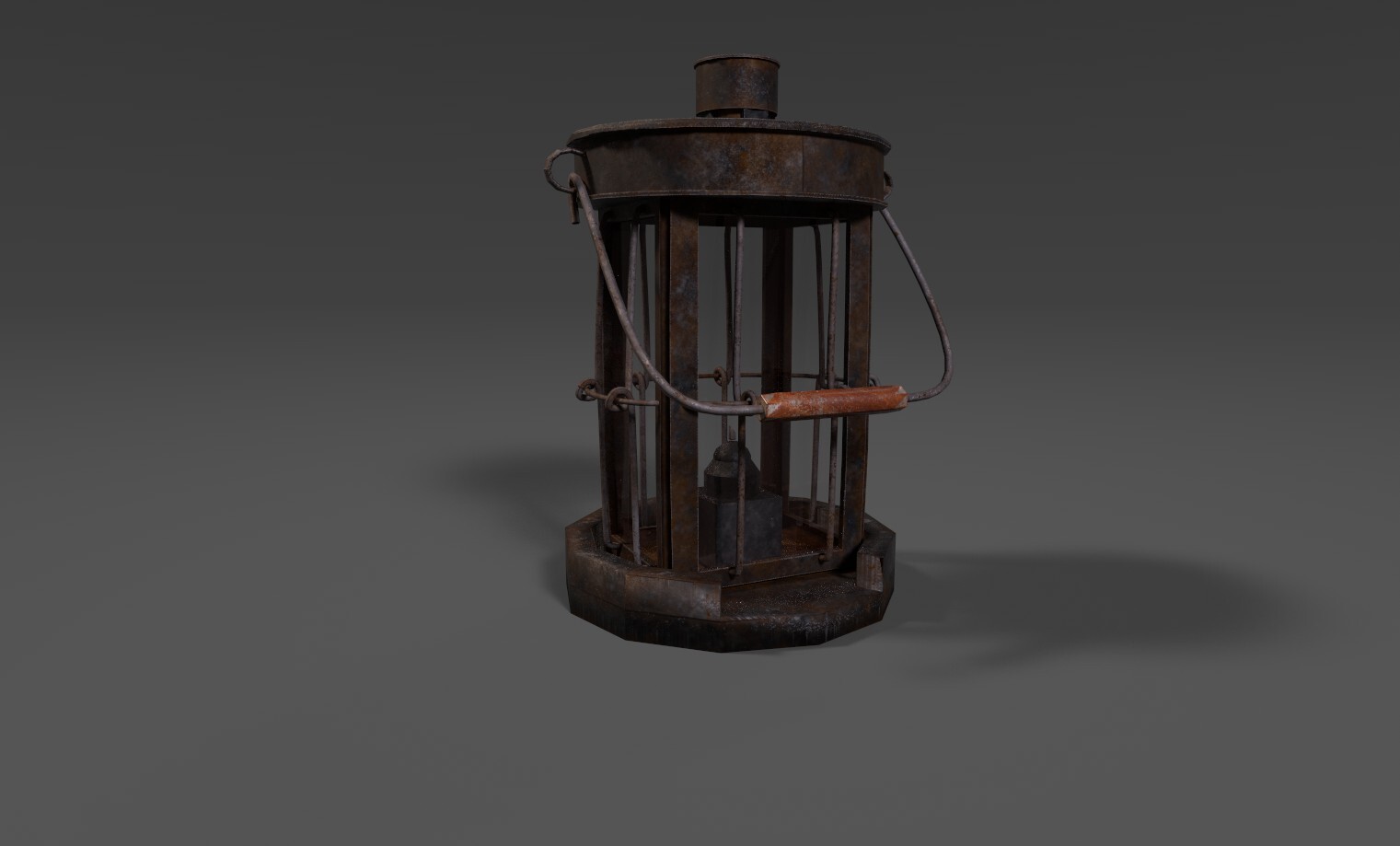 ArtStation - Old Rusty Lantern
