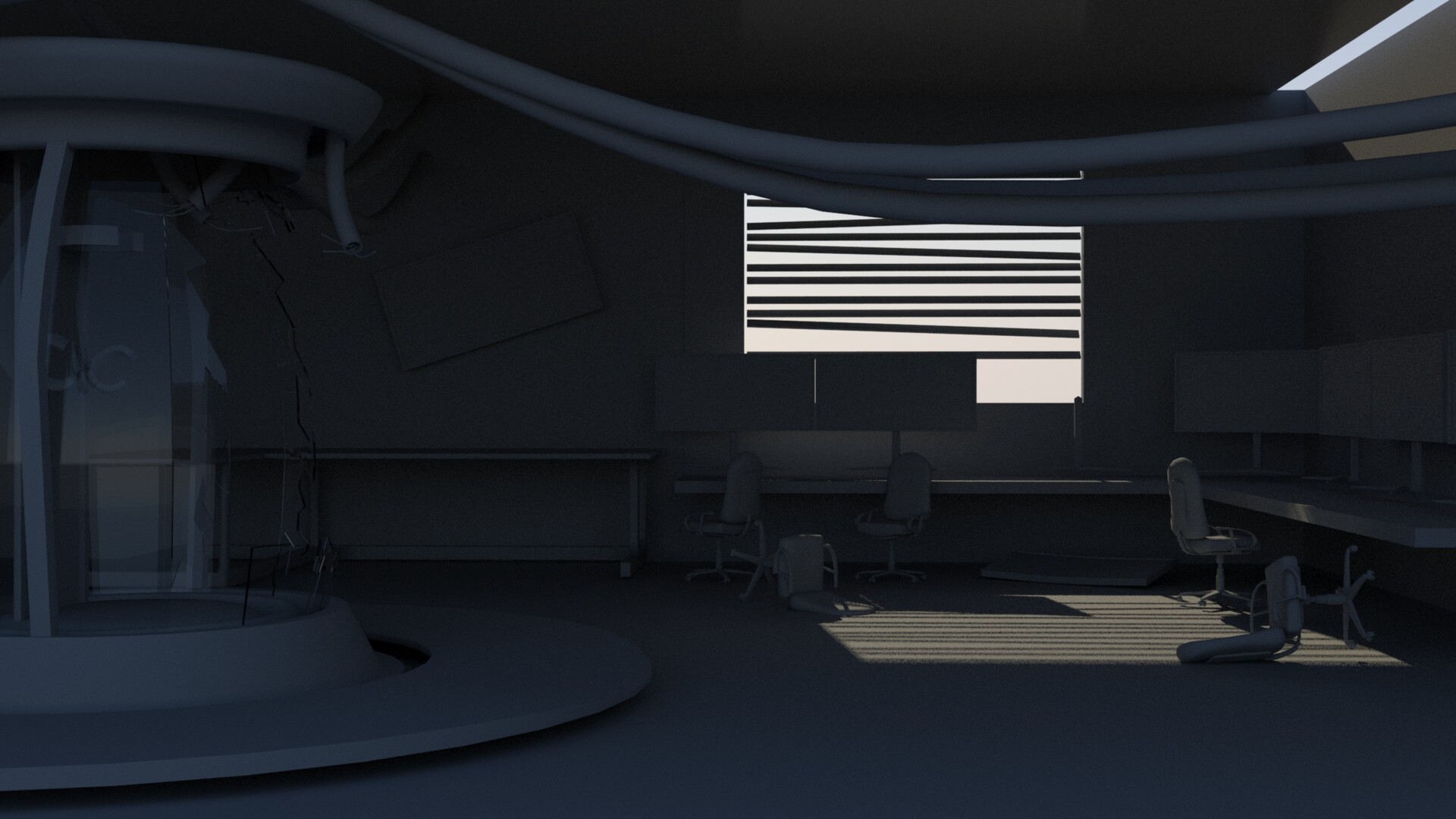 ArtStation - Destroyed Lab