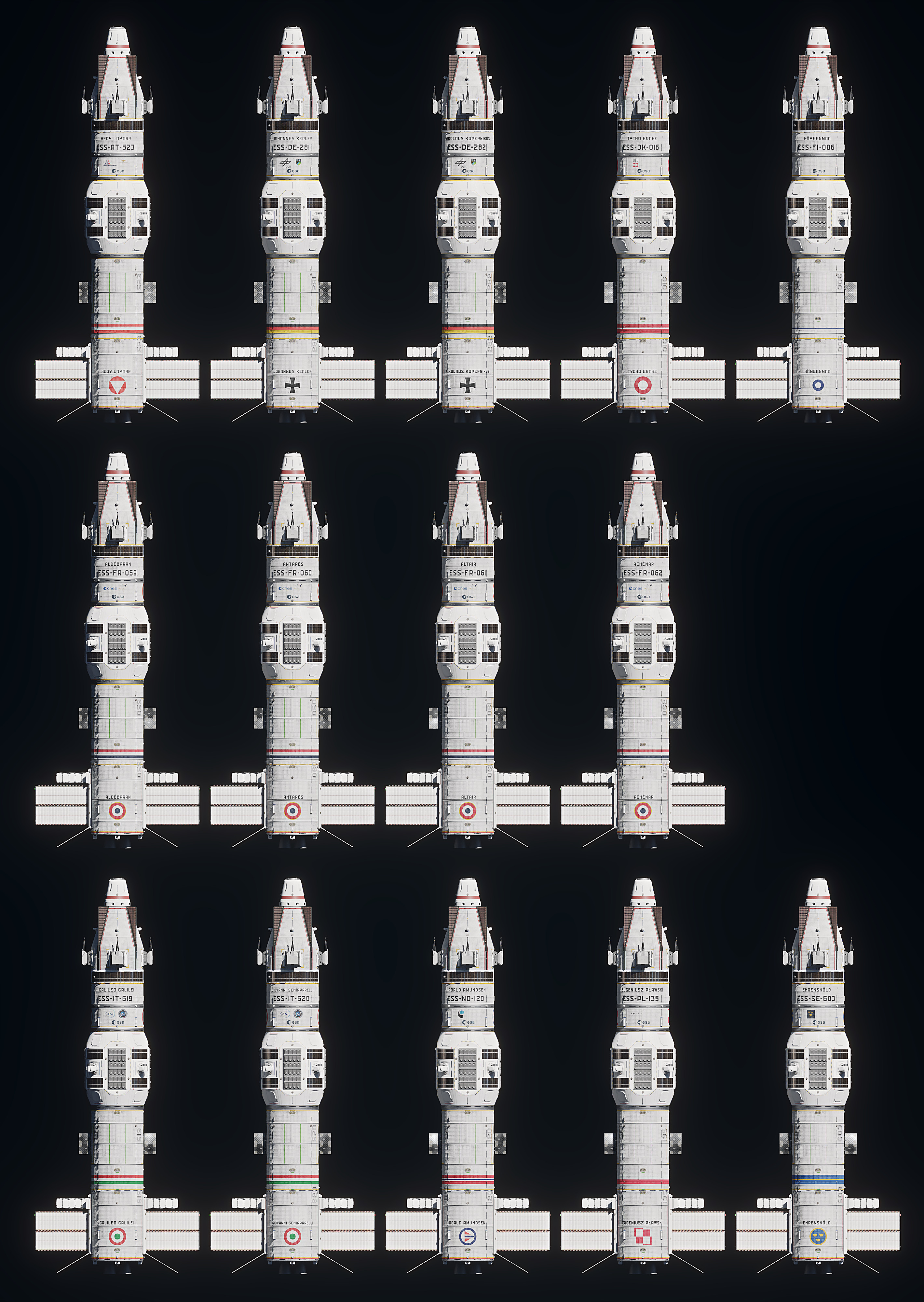 Theo Bouvier - VFX Artist - The Lunar War - Altair-class NEMM European ...