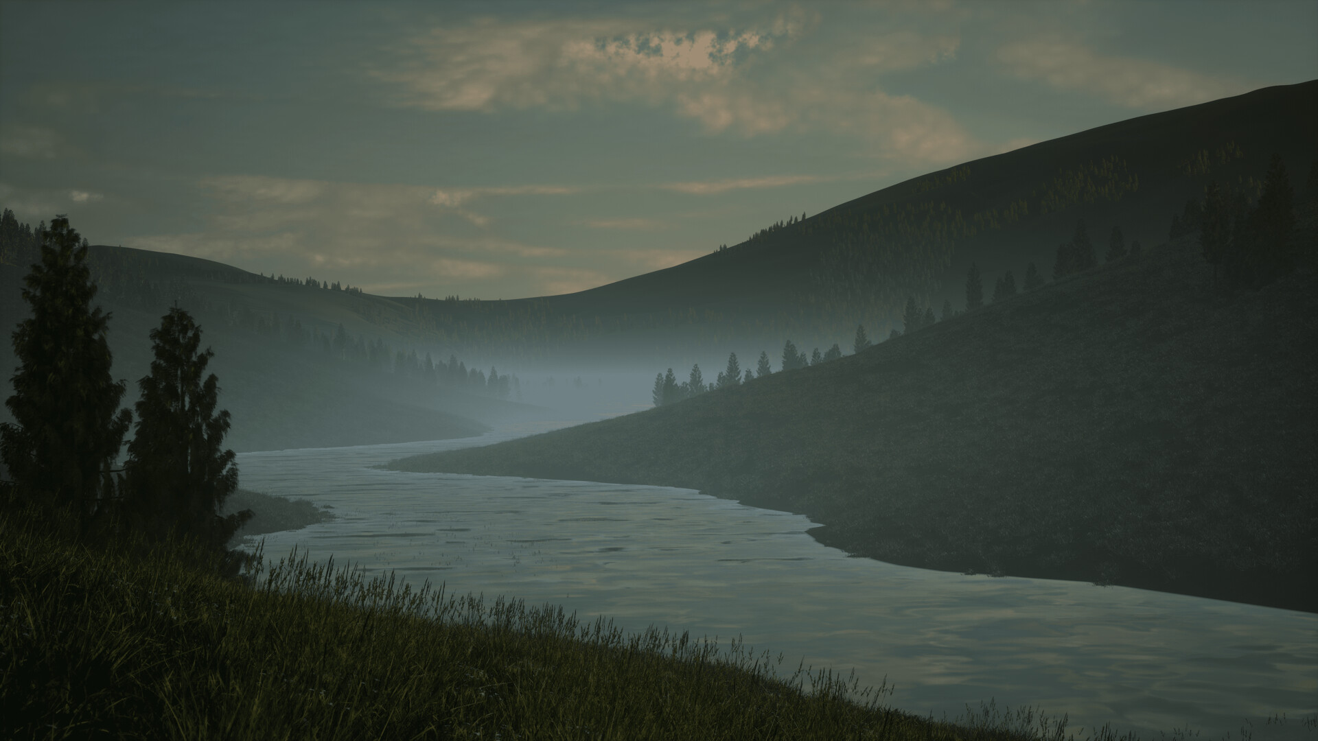 ArtStation - Riverside Valley