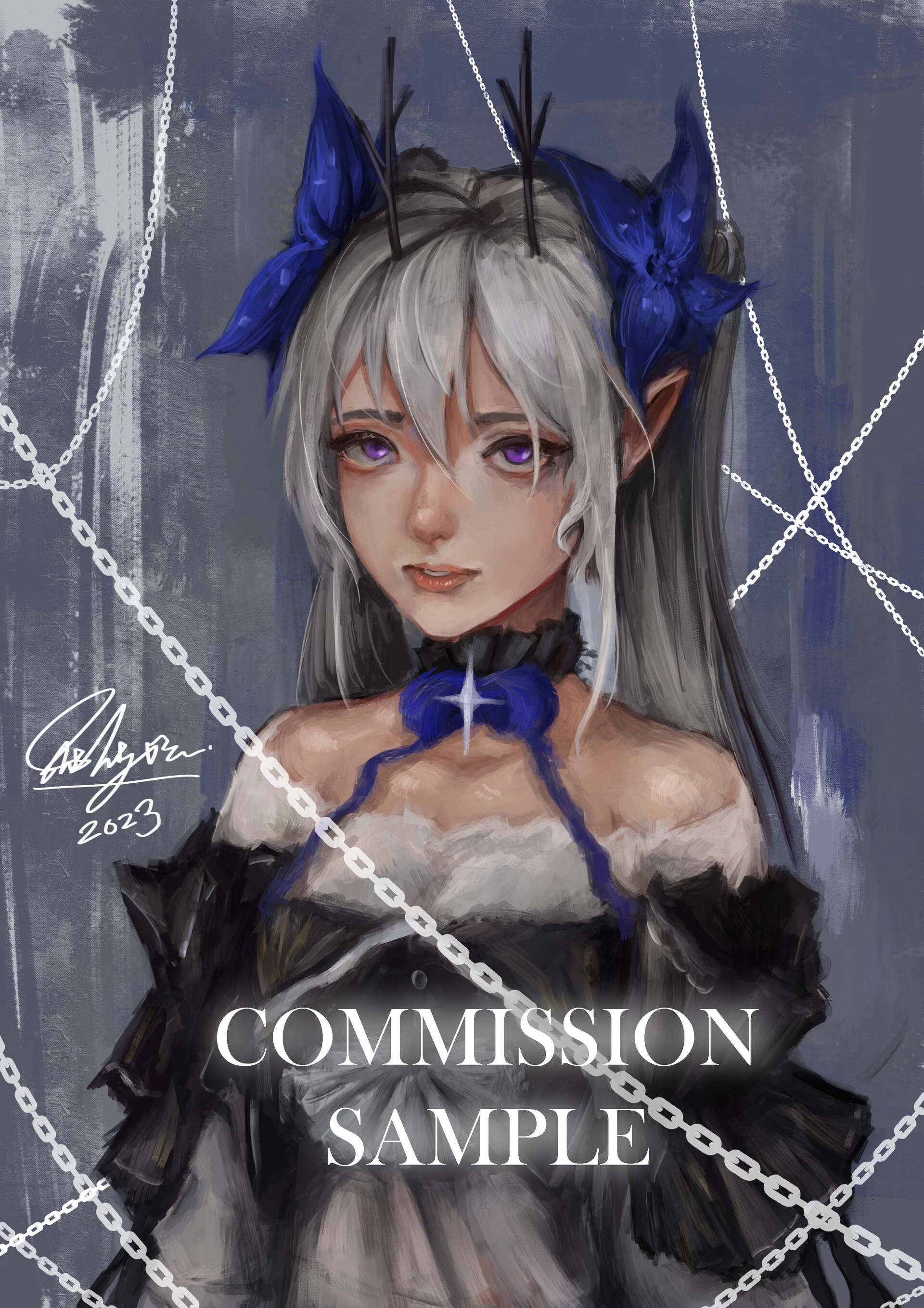 ArtStation - commissioned artwork from erzhiyang