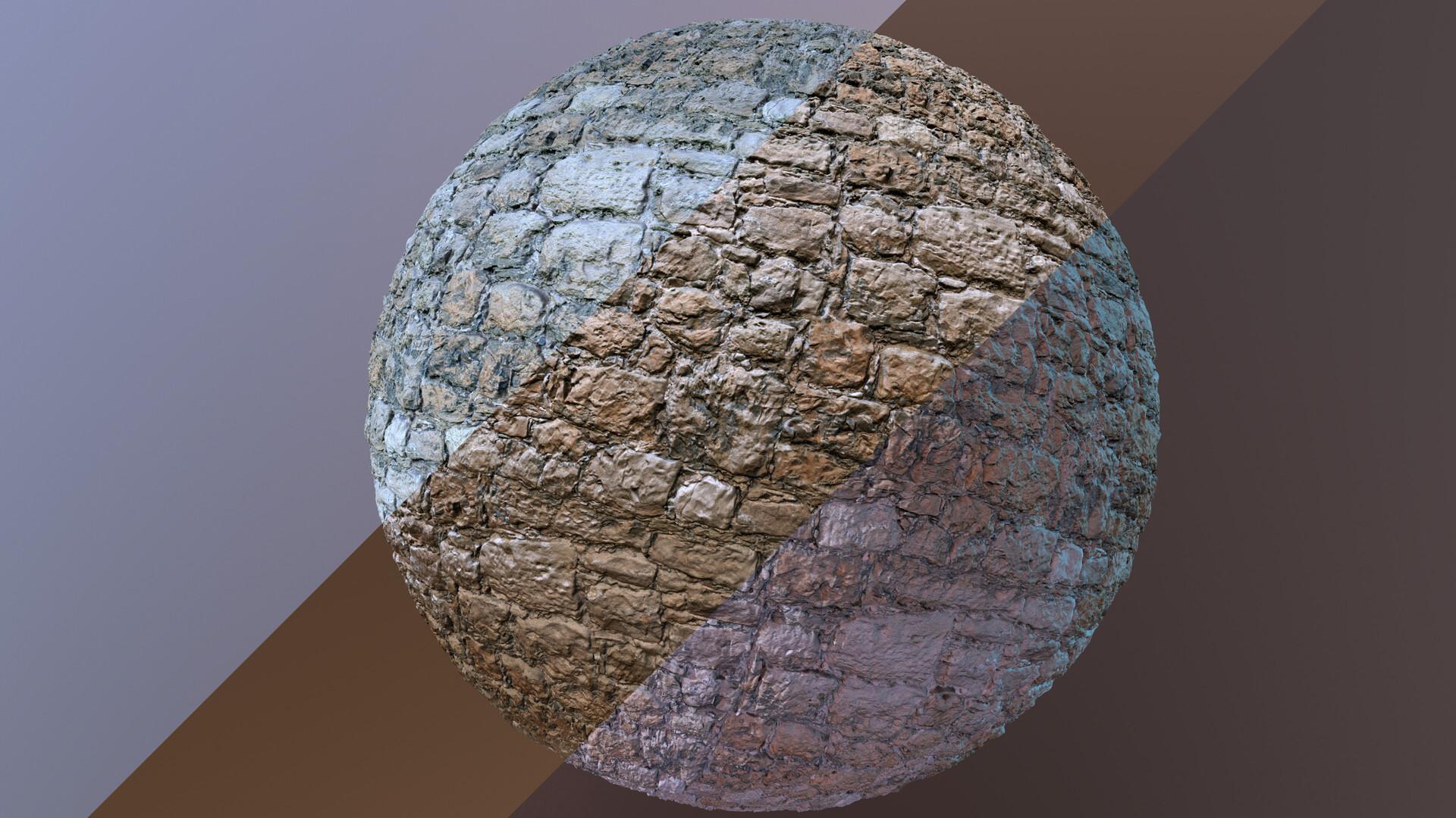 ArtStation - Photogrammetry Generated Stone Wall Texture