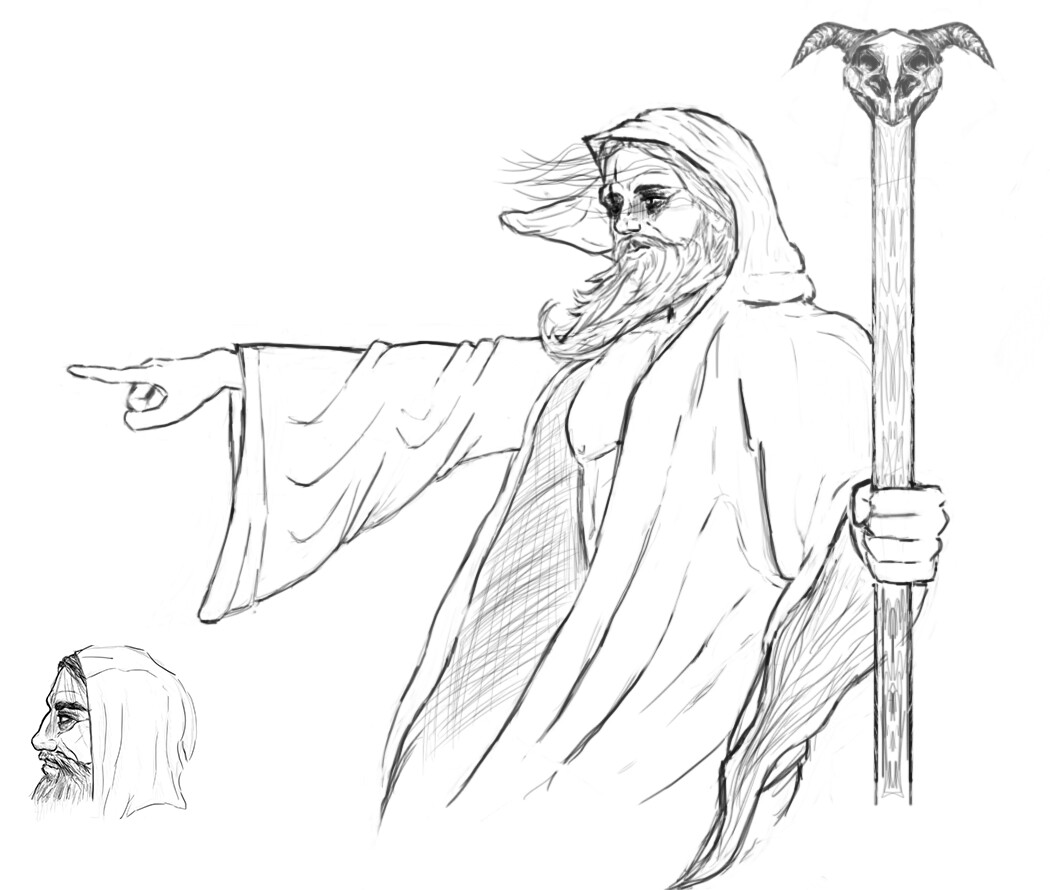 ArtStation - first chara design