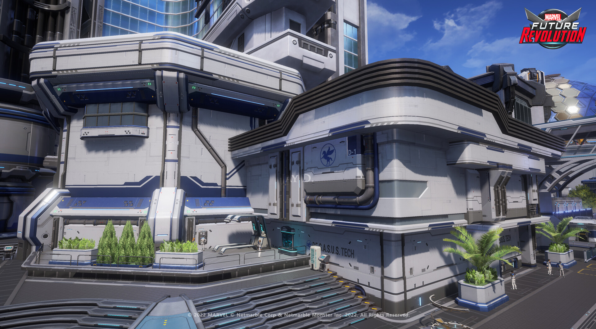 ArtStation - New Stark City & Omega Flight