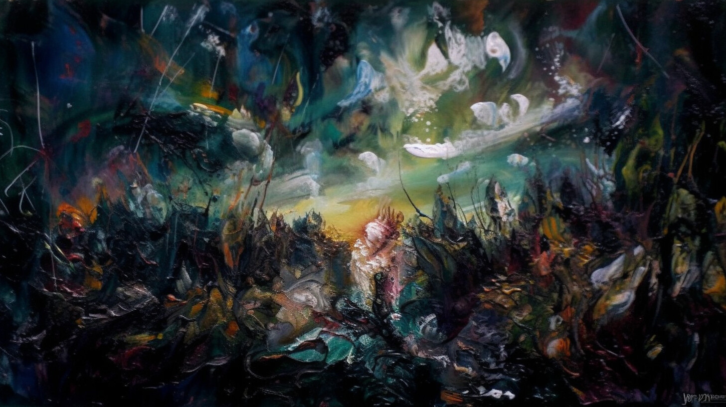 James Ervin - Abstract Images Using MidJourney