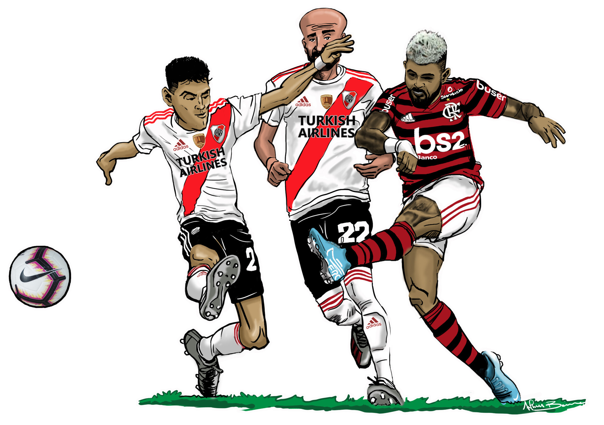 ArtStation - Gabigol vs River Plate