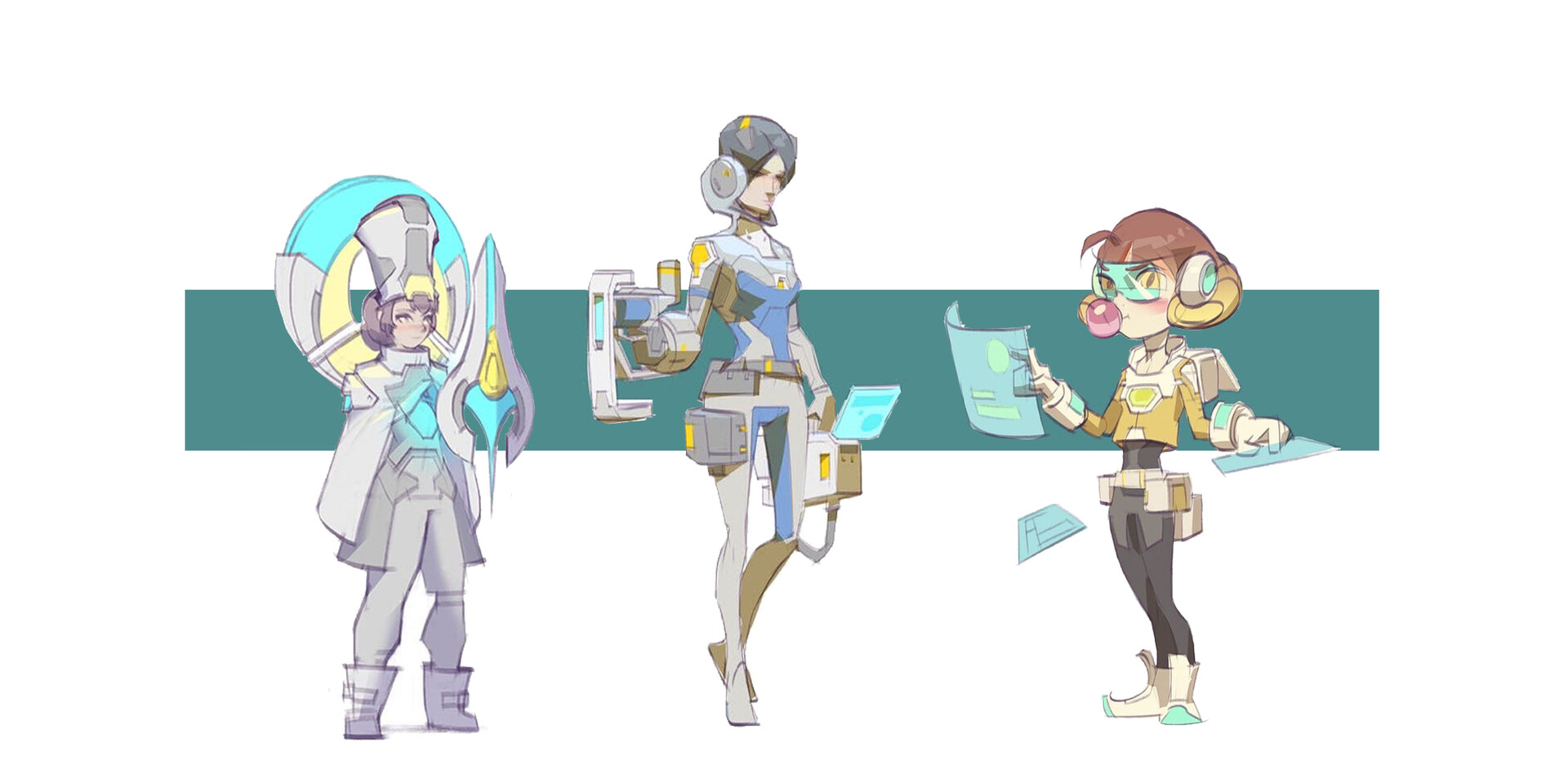 ArtStation - 角色设计练习