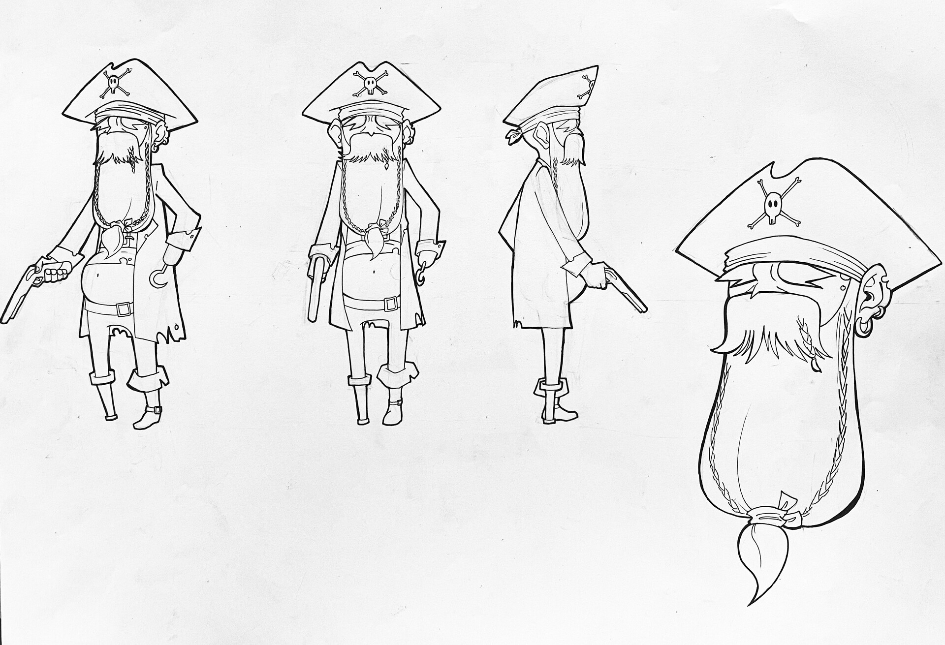 ArtStation - Character turn around