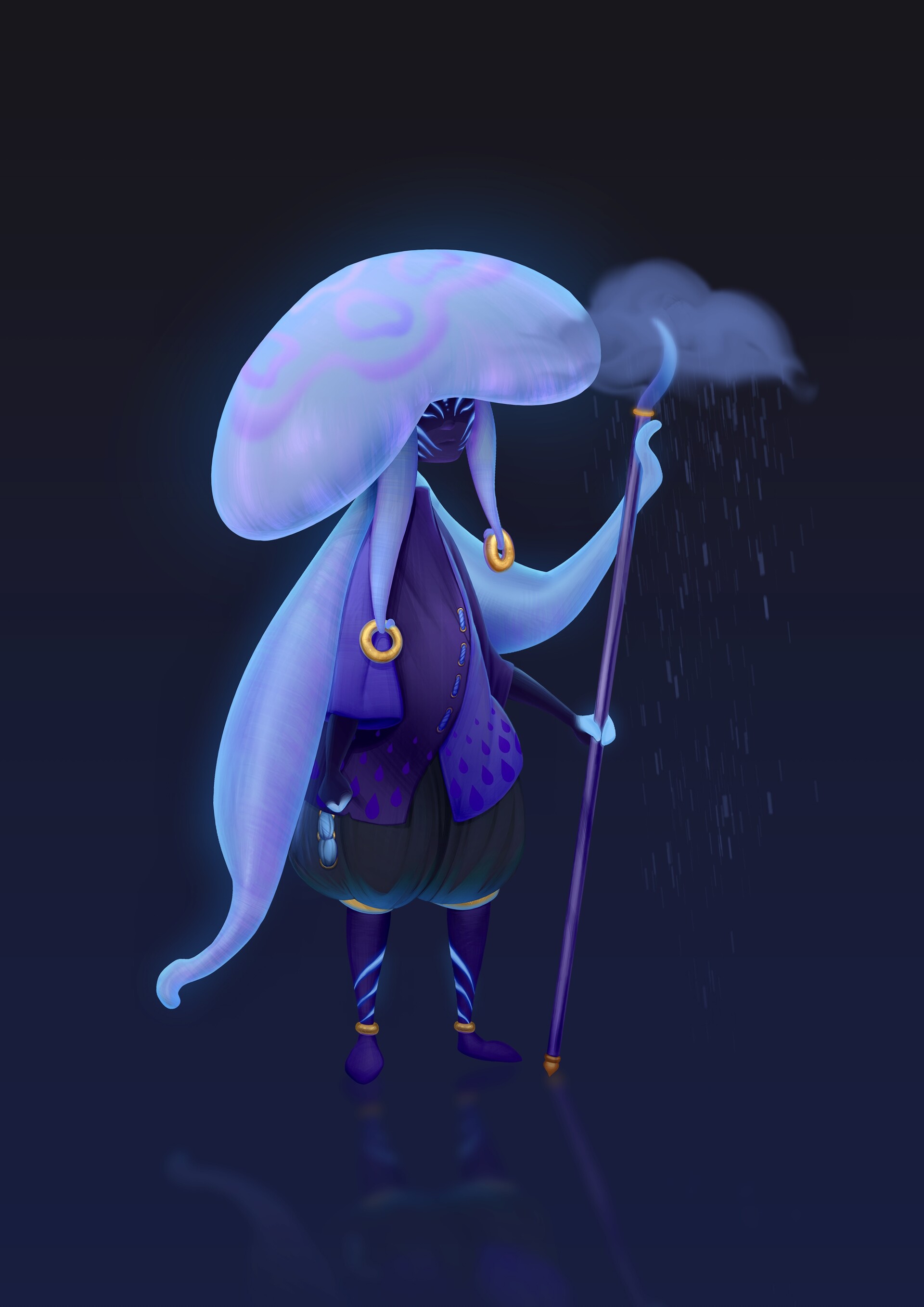 ArtStation - jellyfish man