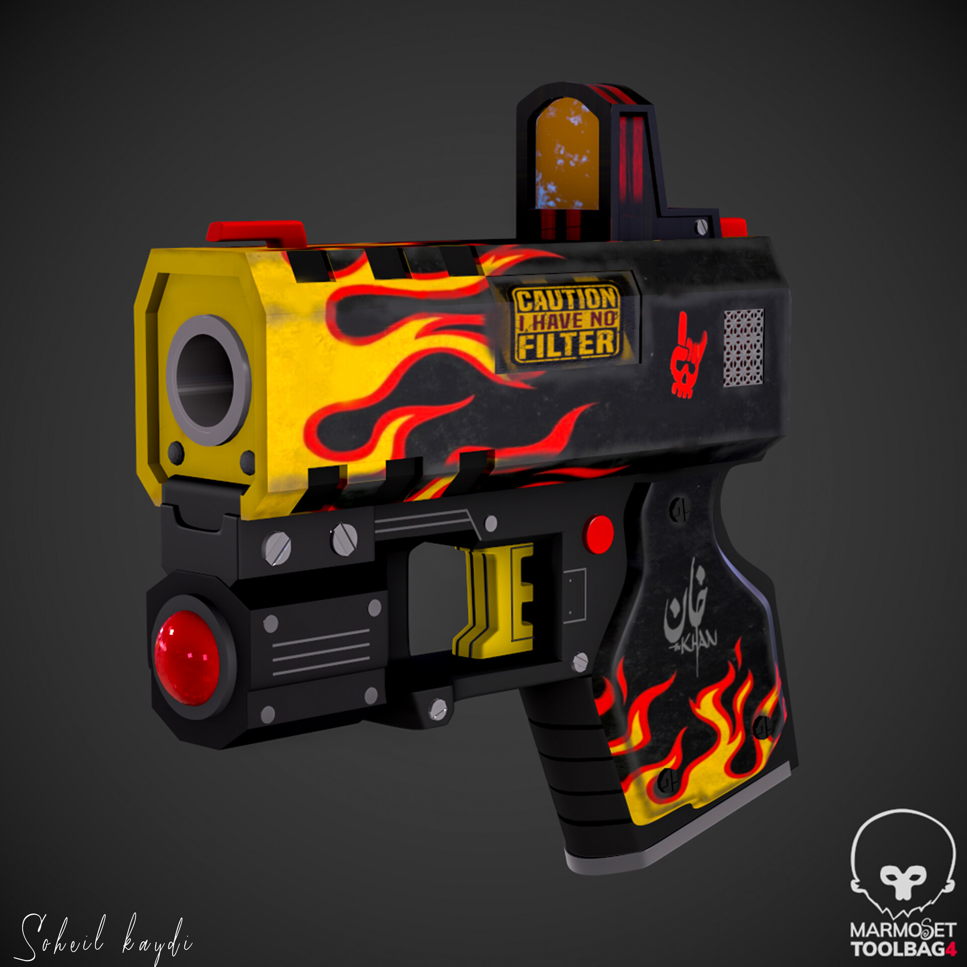 ArtStation - STYLIZED GUN🔫🔥