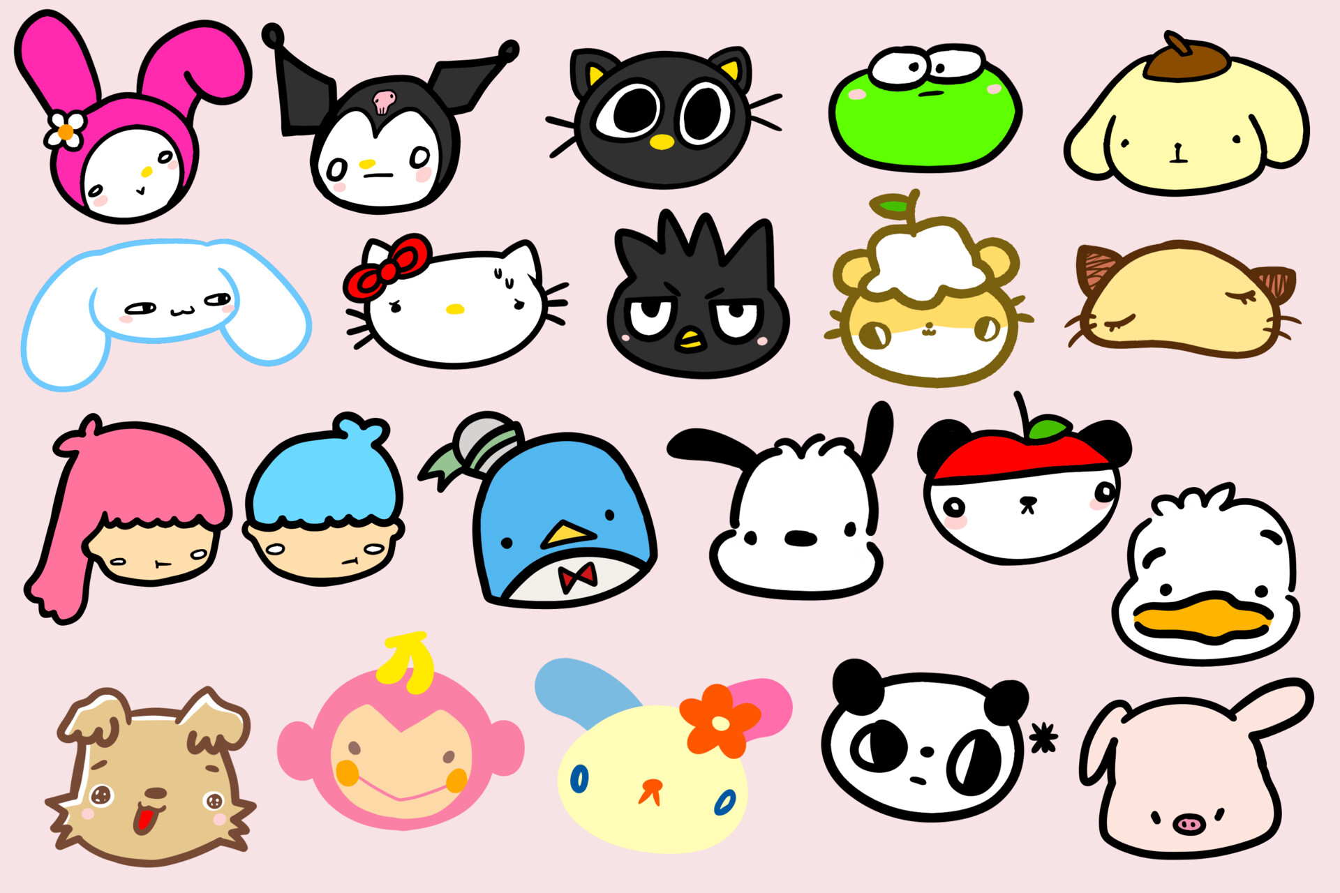 Fox Wayne - sanrio friends