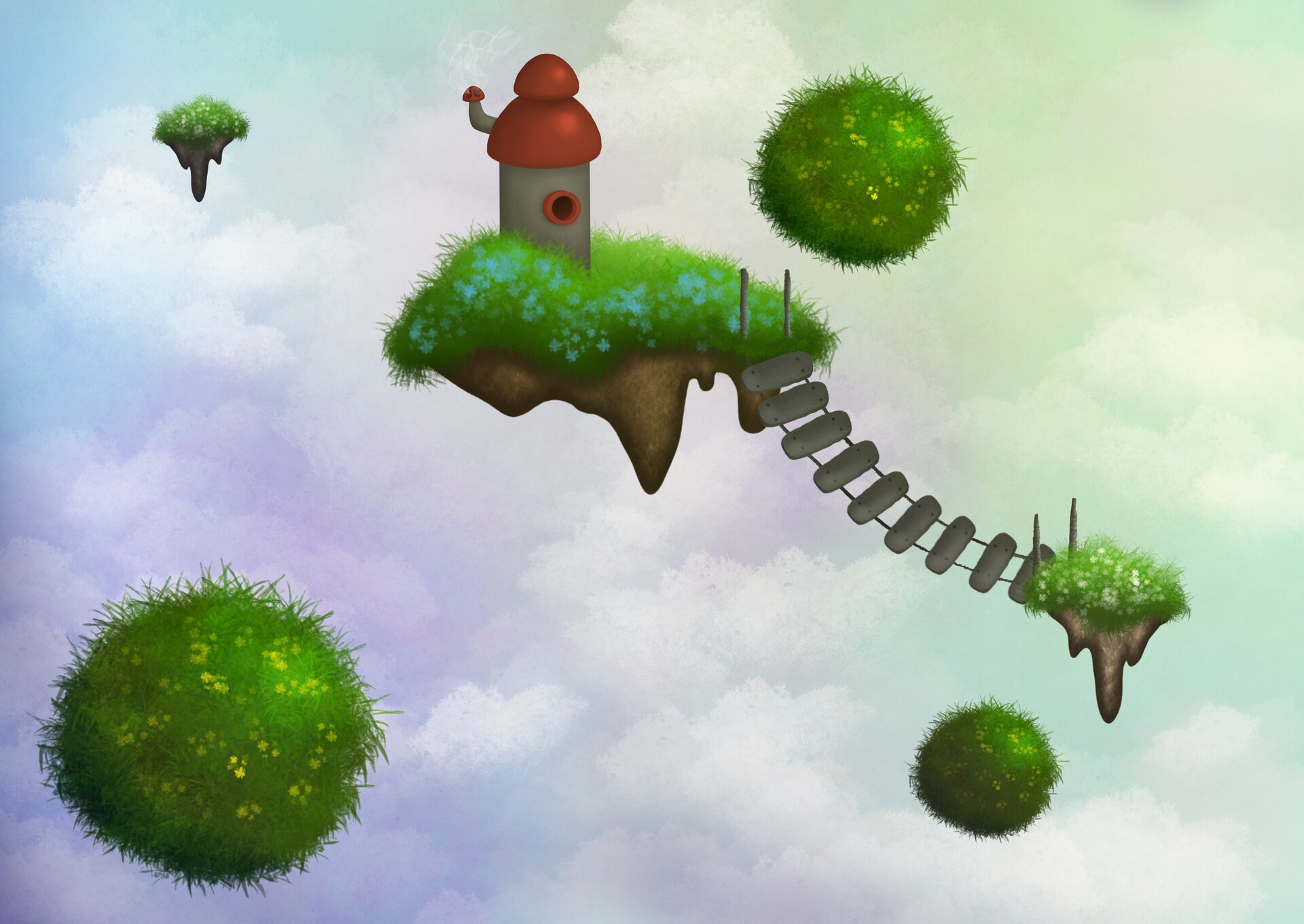 ArtStation - Sky world