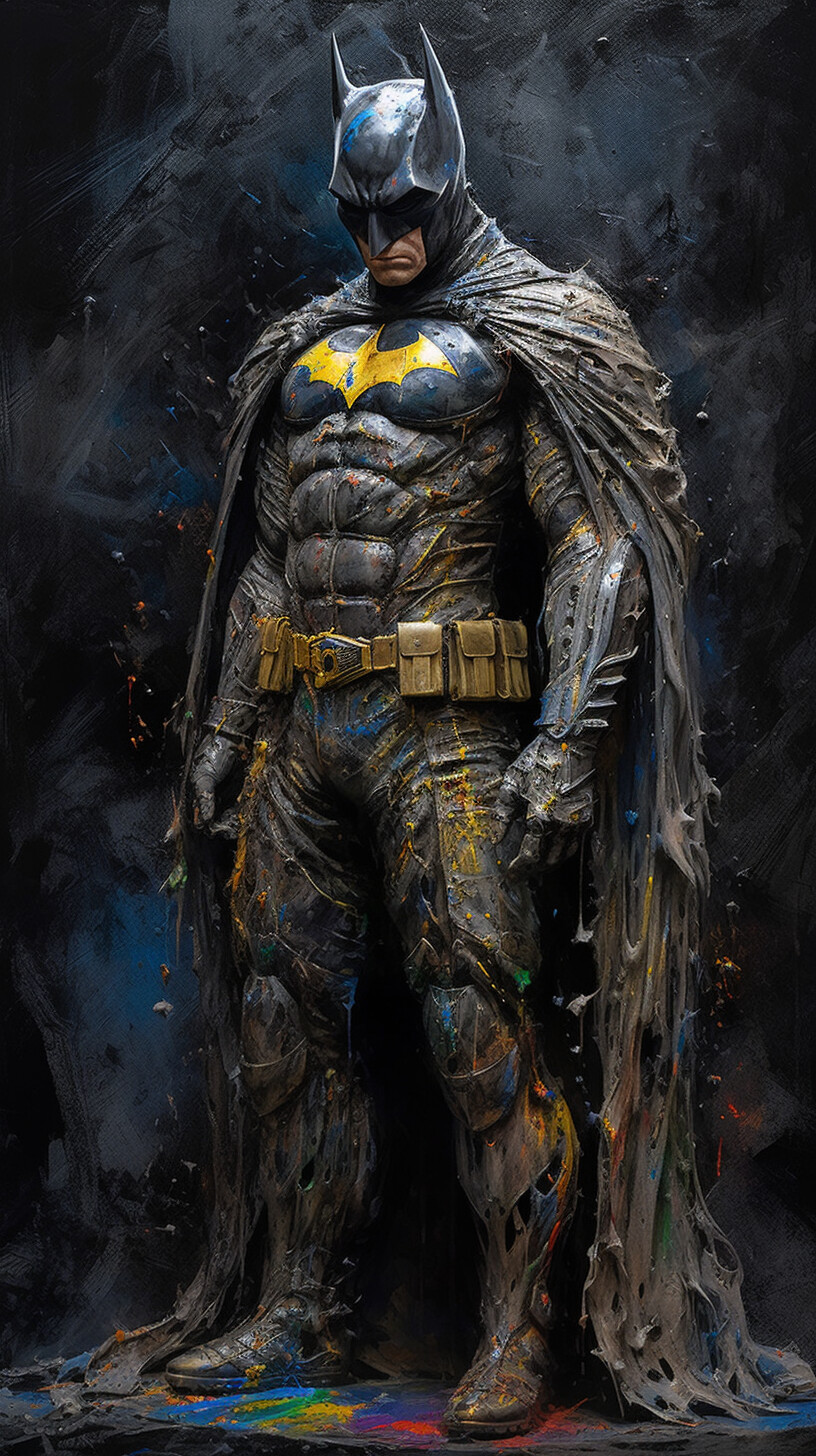 ArtStation - Batman Oil Painting