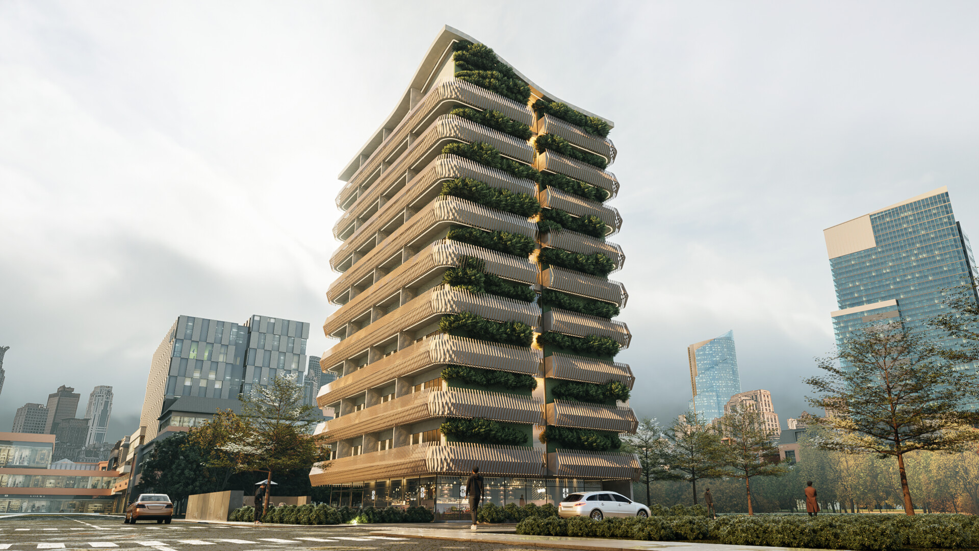 ArtStation - 10 - Storey Condo Building