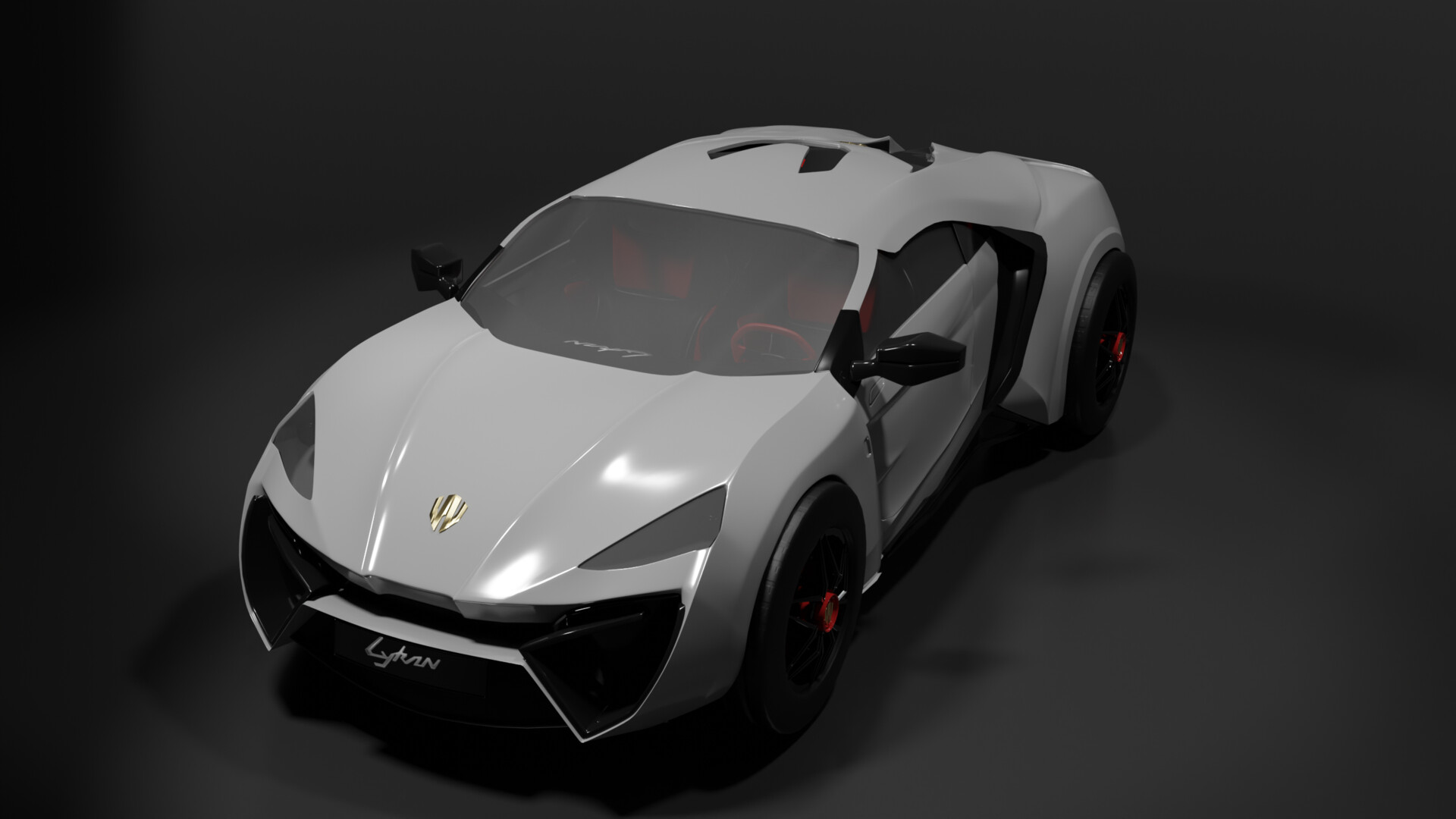 ArtStation - Lykan hypersport car