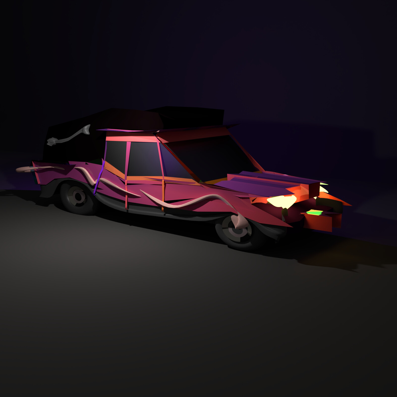 ArtStation - origami car