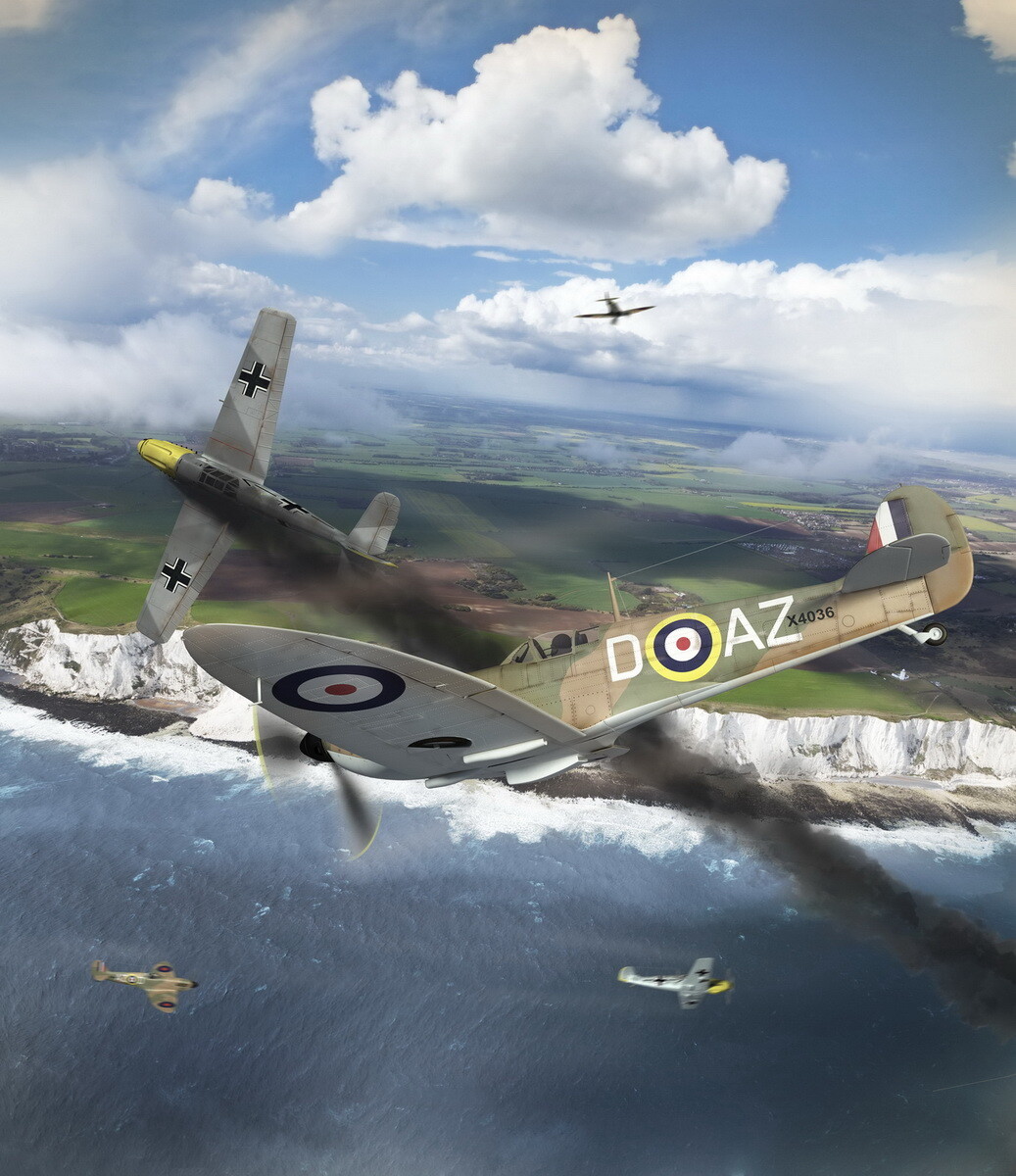 Stefan Dramiński - Battle of Britain - Supermarine Spitfire vs Messerschmitt Bf 109