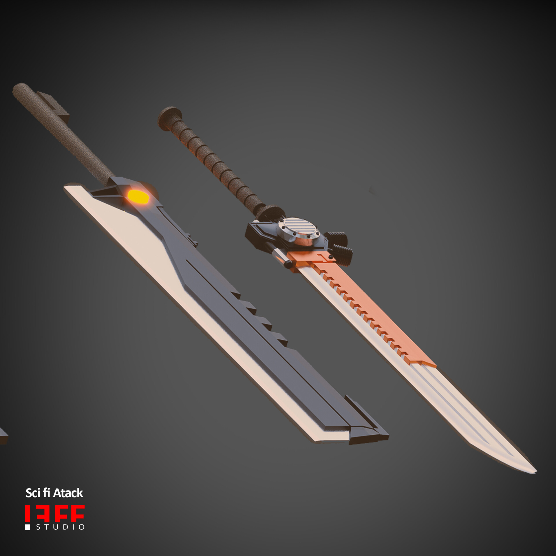 Futuristic Sword Designs