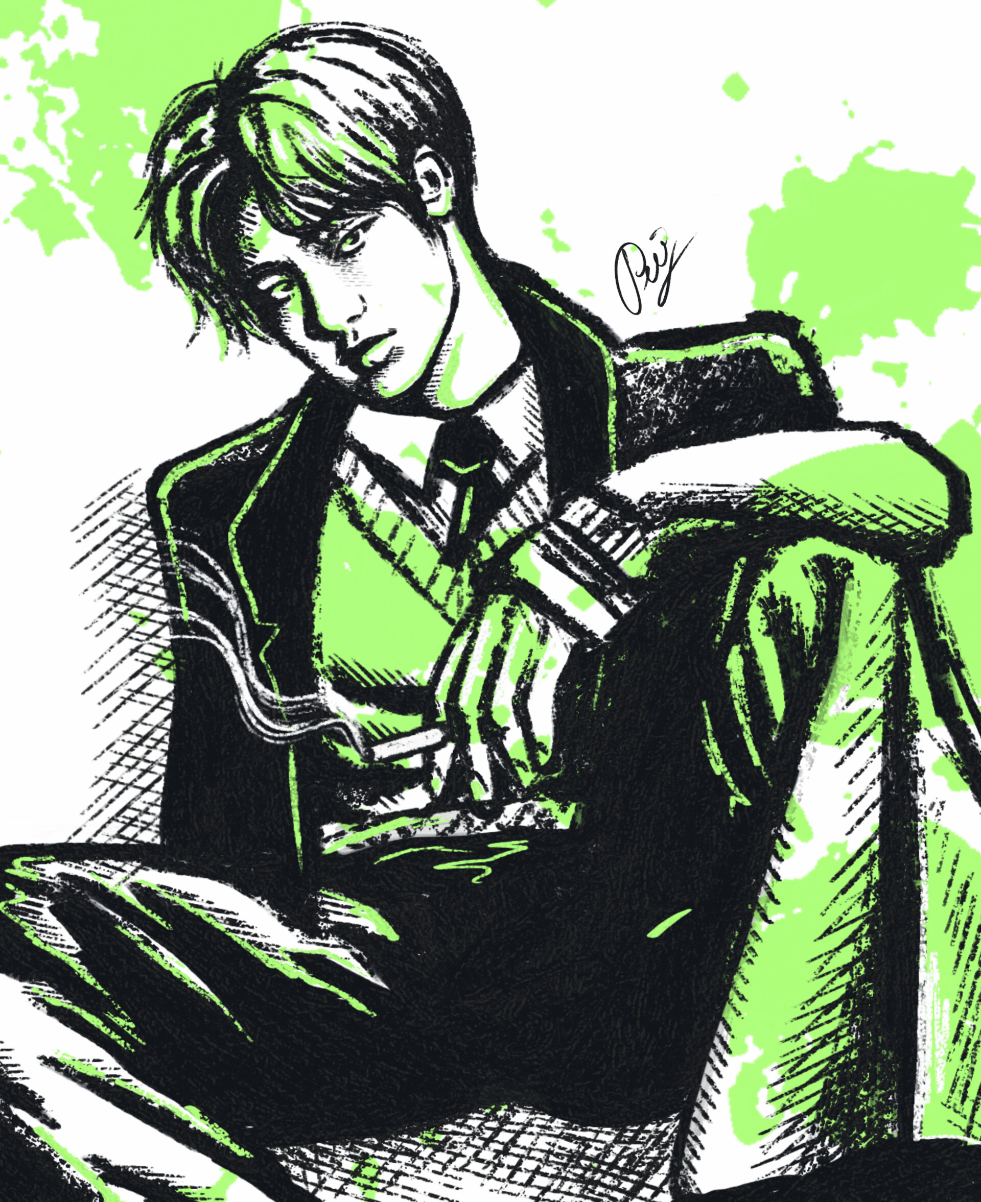 ArtStation - Sunoo from ENHYPEN