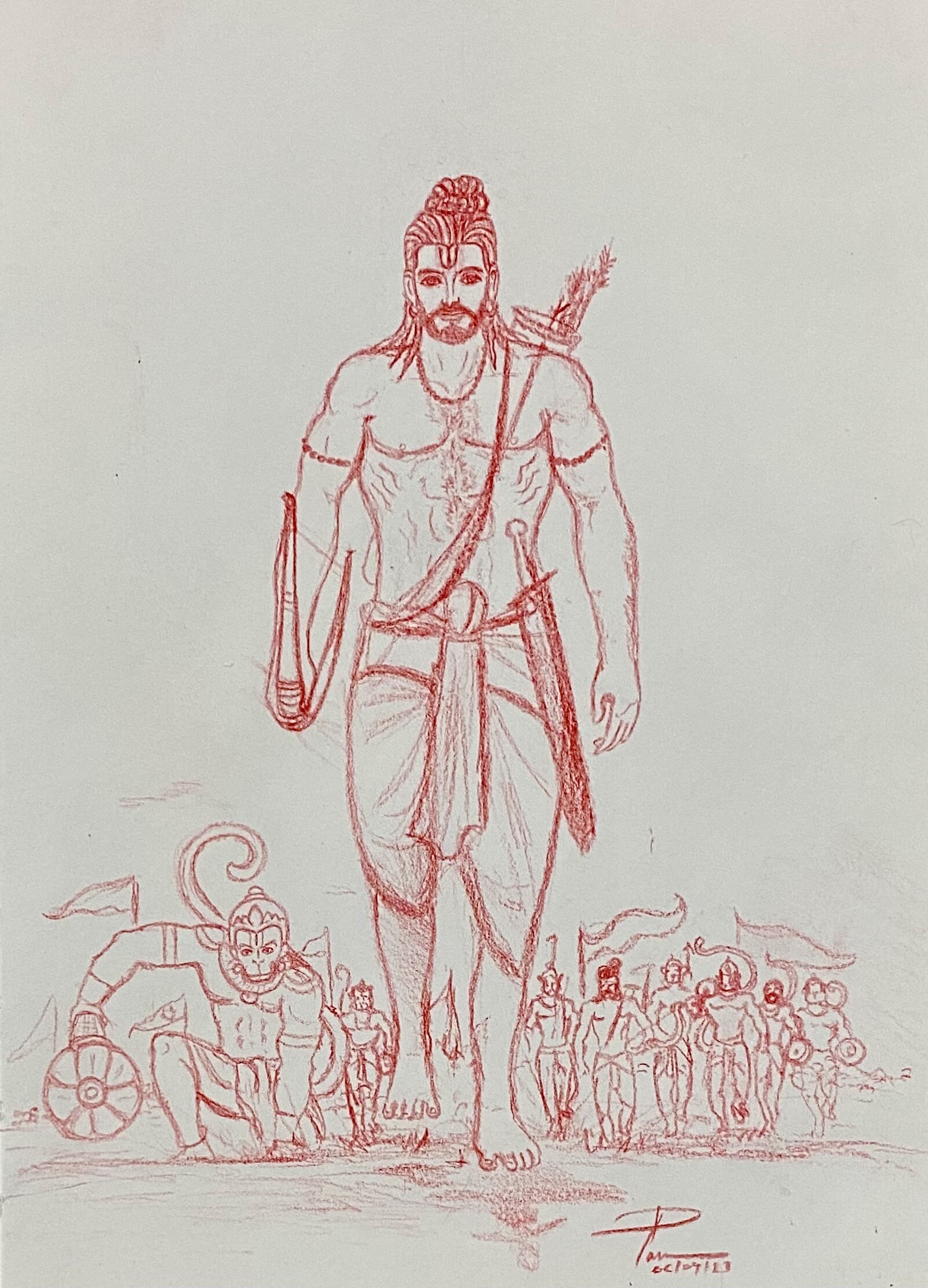 ArtStation - Ram sena concept art 😊