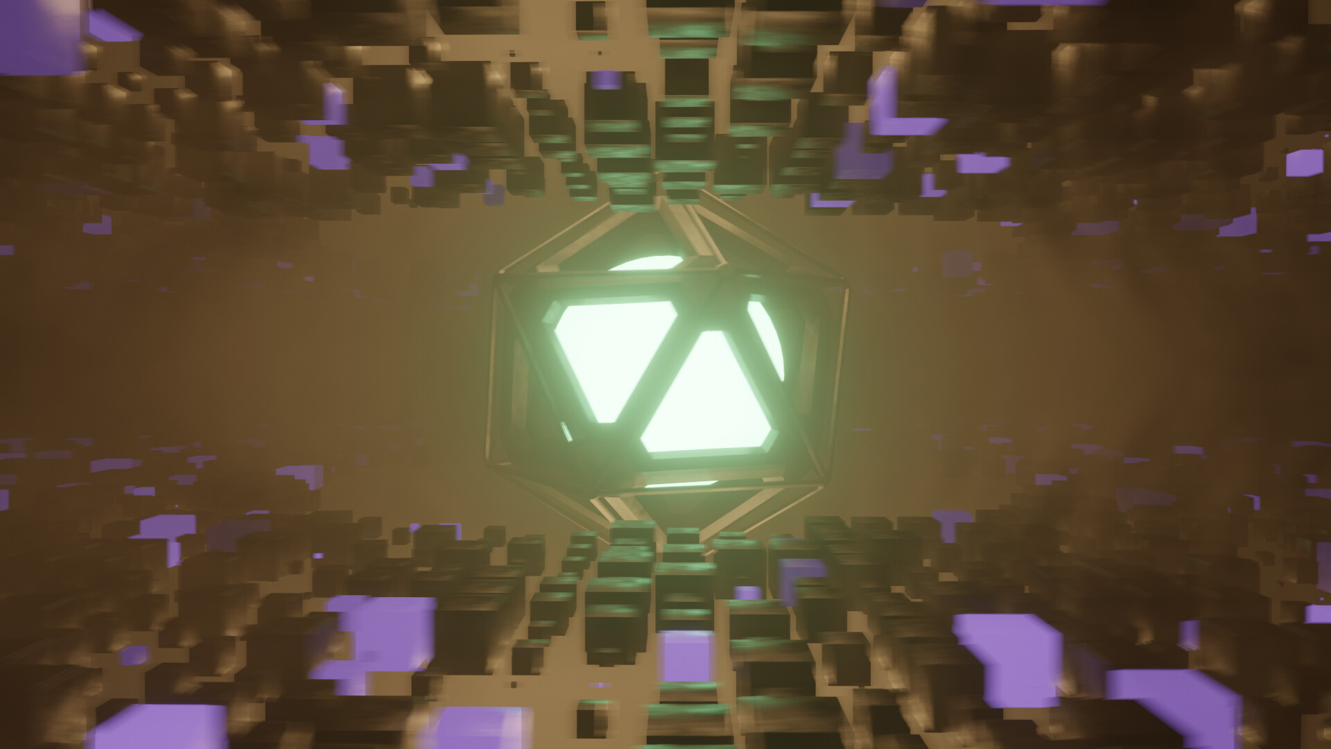 ArtStation - Sphere + cubes