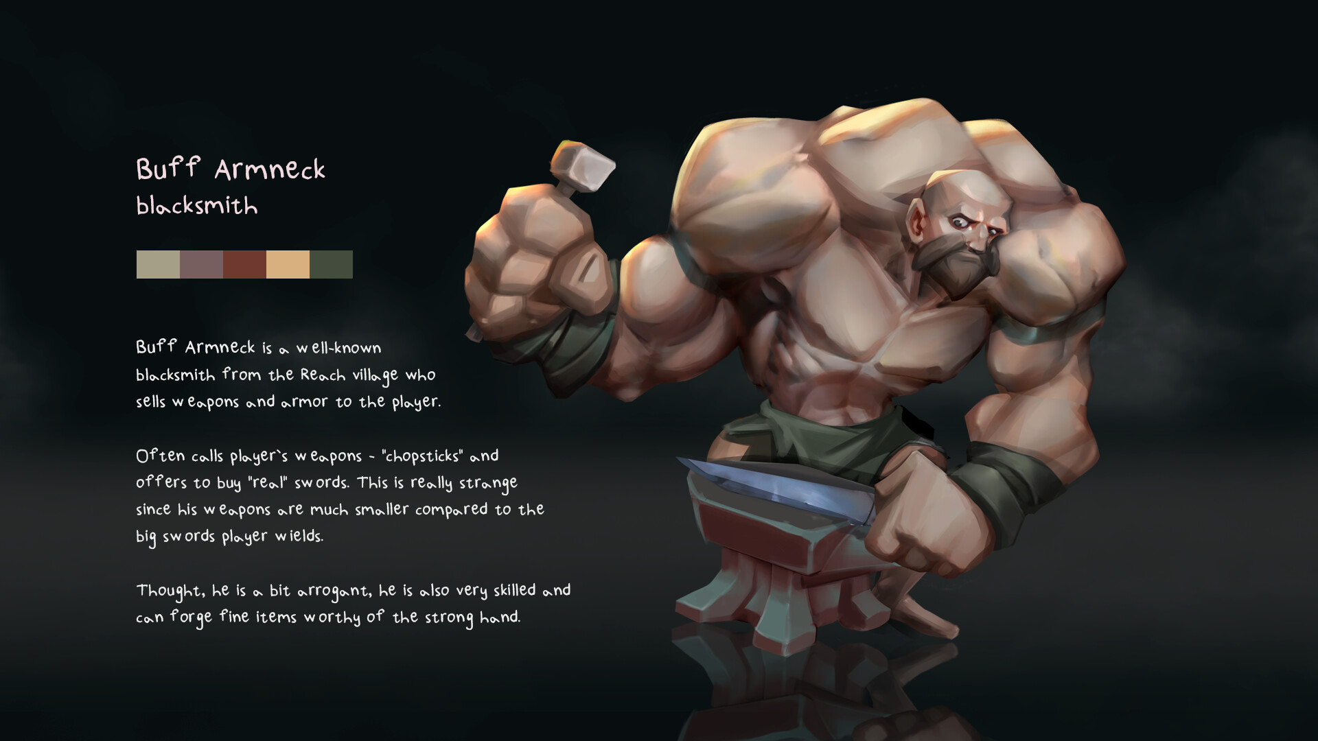 ArtStation - Blacksmith character