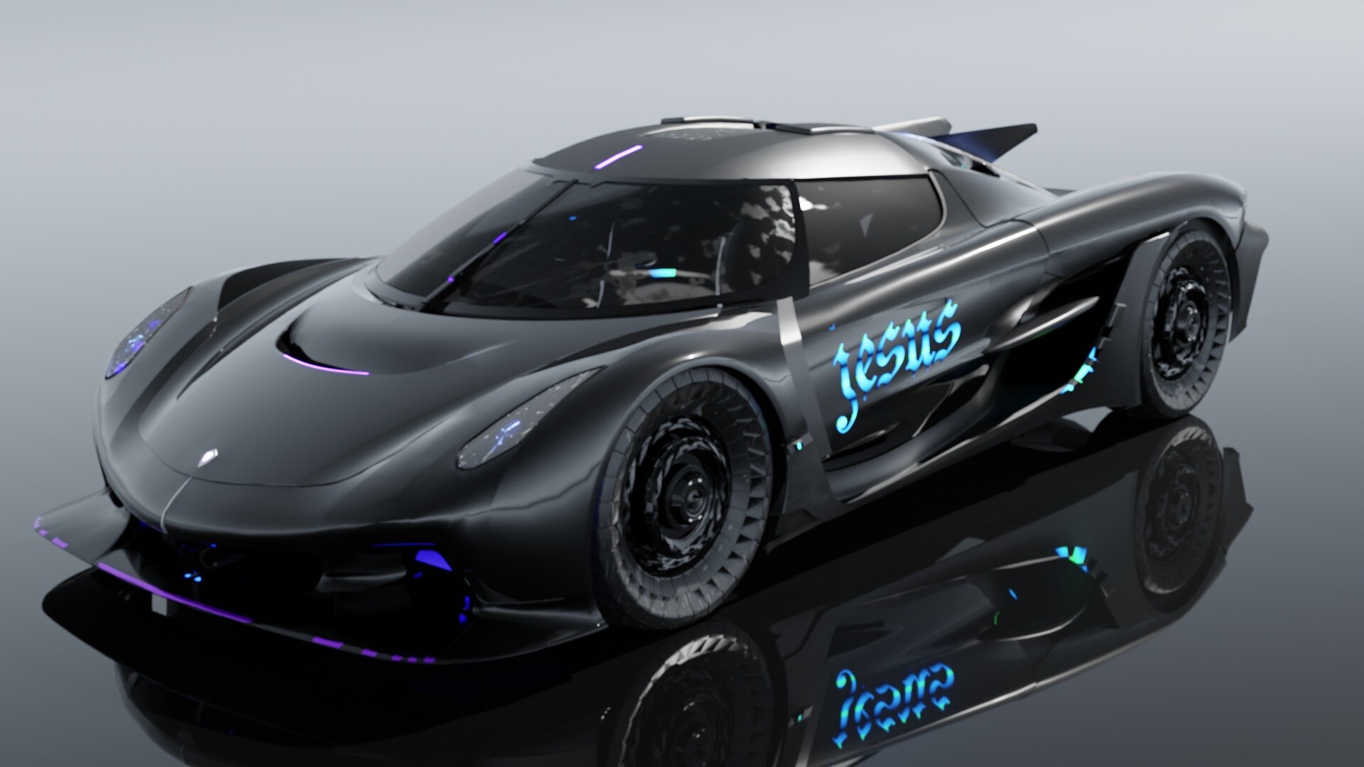 ArtStation - Koenigsegg Jesko Attack By Artofvibration