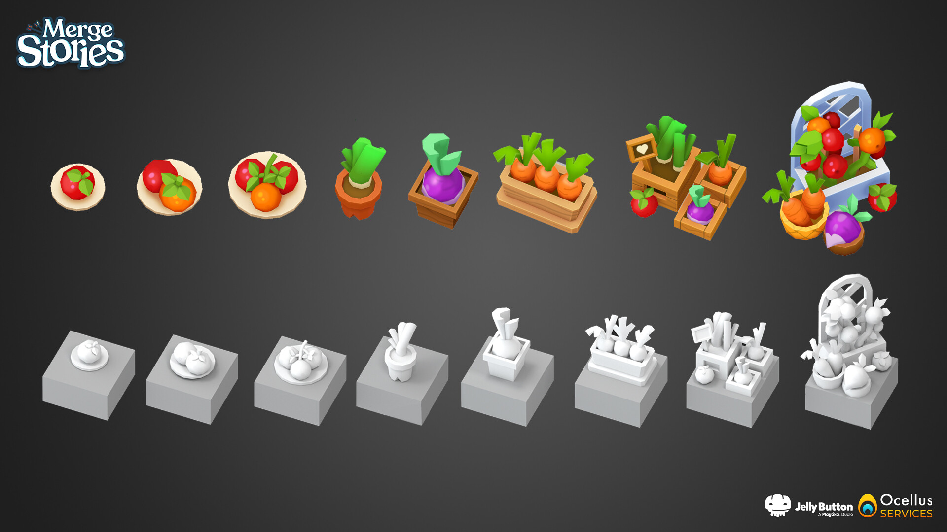 Ocellus - SERVICES - Merge Stories - Daisy & Quest Items