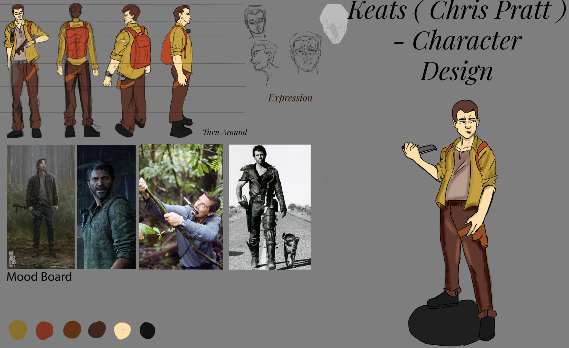 ArtStation - Character Design Keats