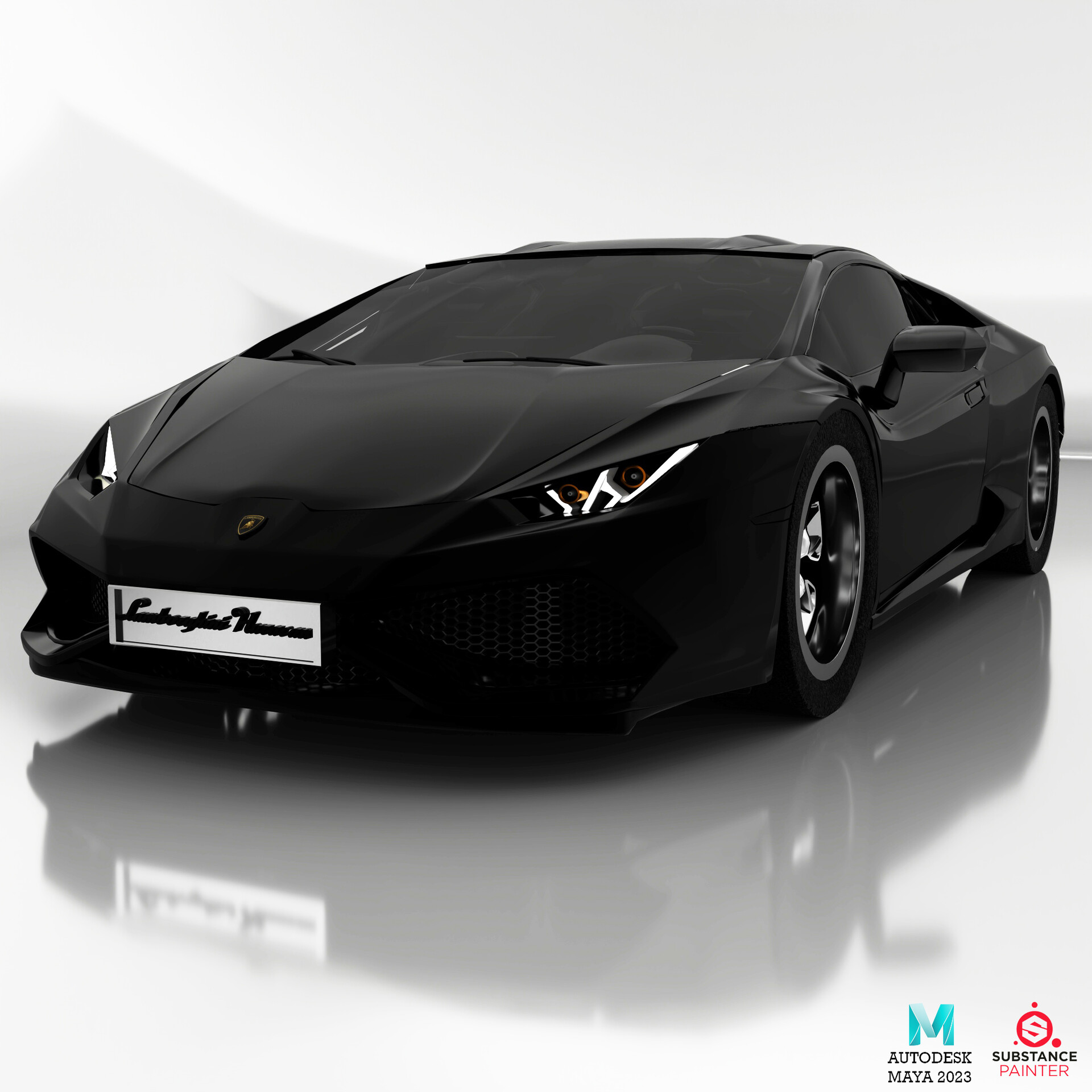 Sanjay Ranganathan - Lamborghini Huracan 3D Model