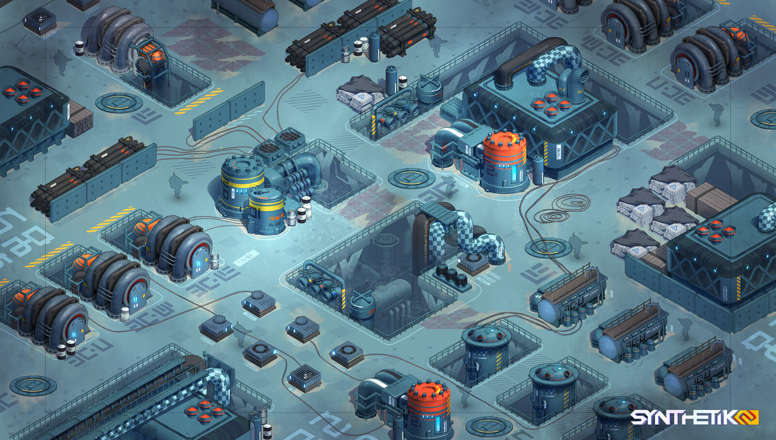 Dmitry Smirnov - Synthetik 2. Oil level sketches