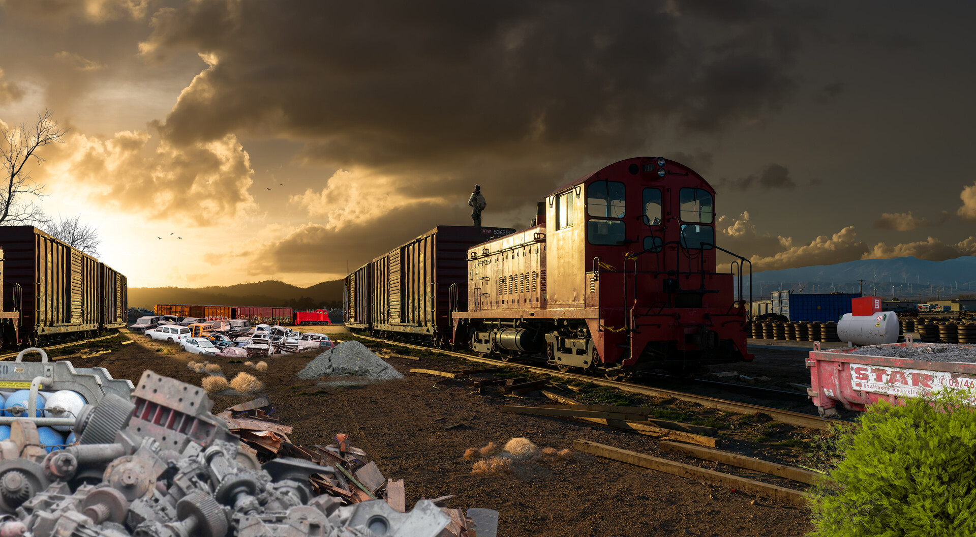 ArtStation - THE LAST TRAIN