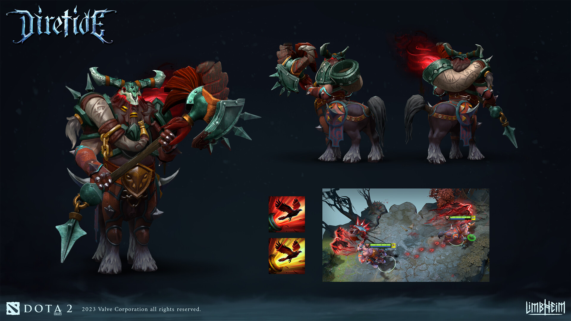 Limbheim Studio - Infernal Cavalcade - Centaur Warrunner immortal ...