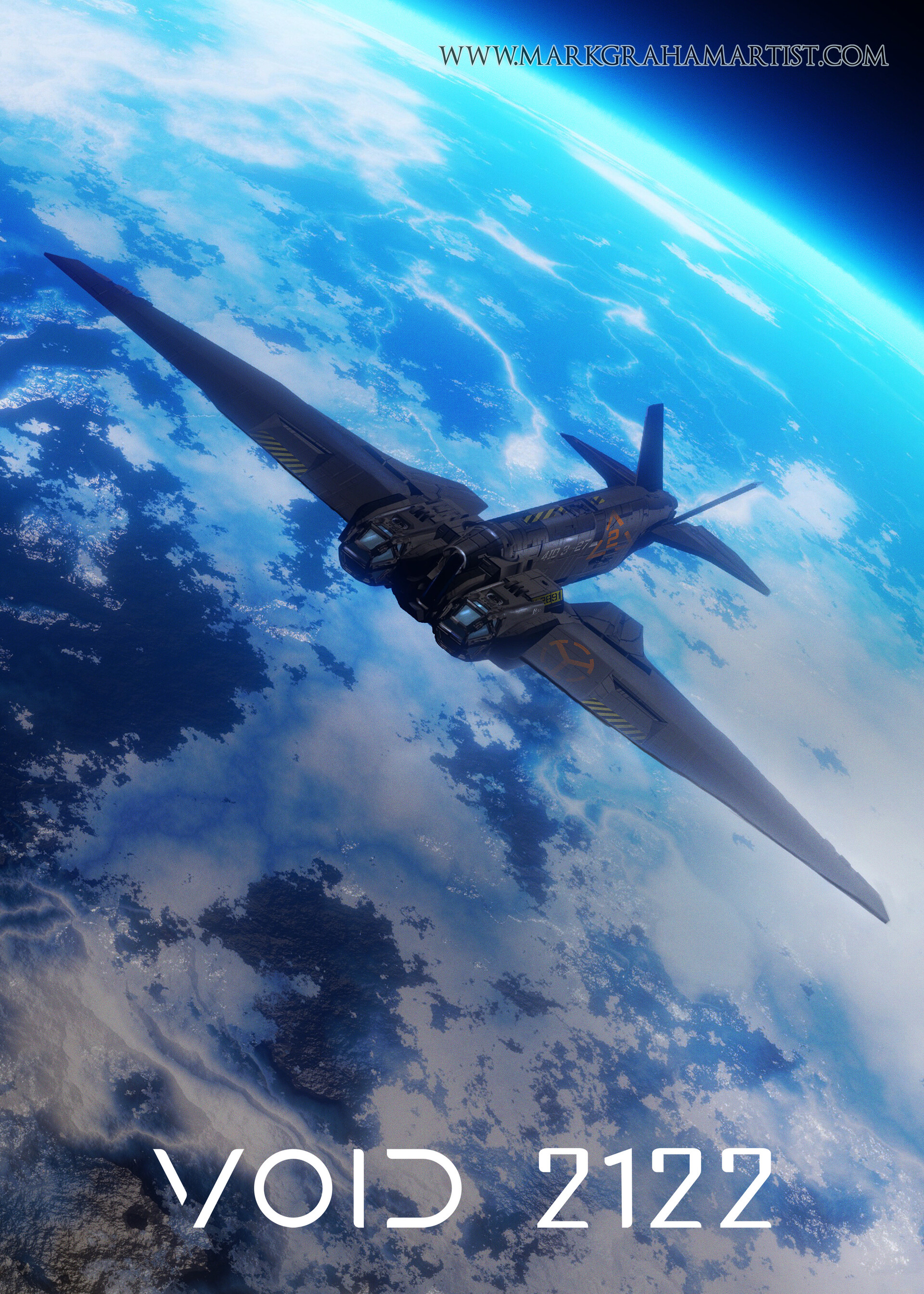 ArtStation - aircraft and hover drones for void 2122!