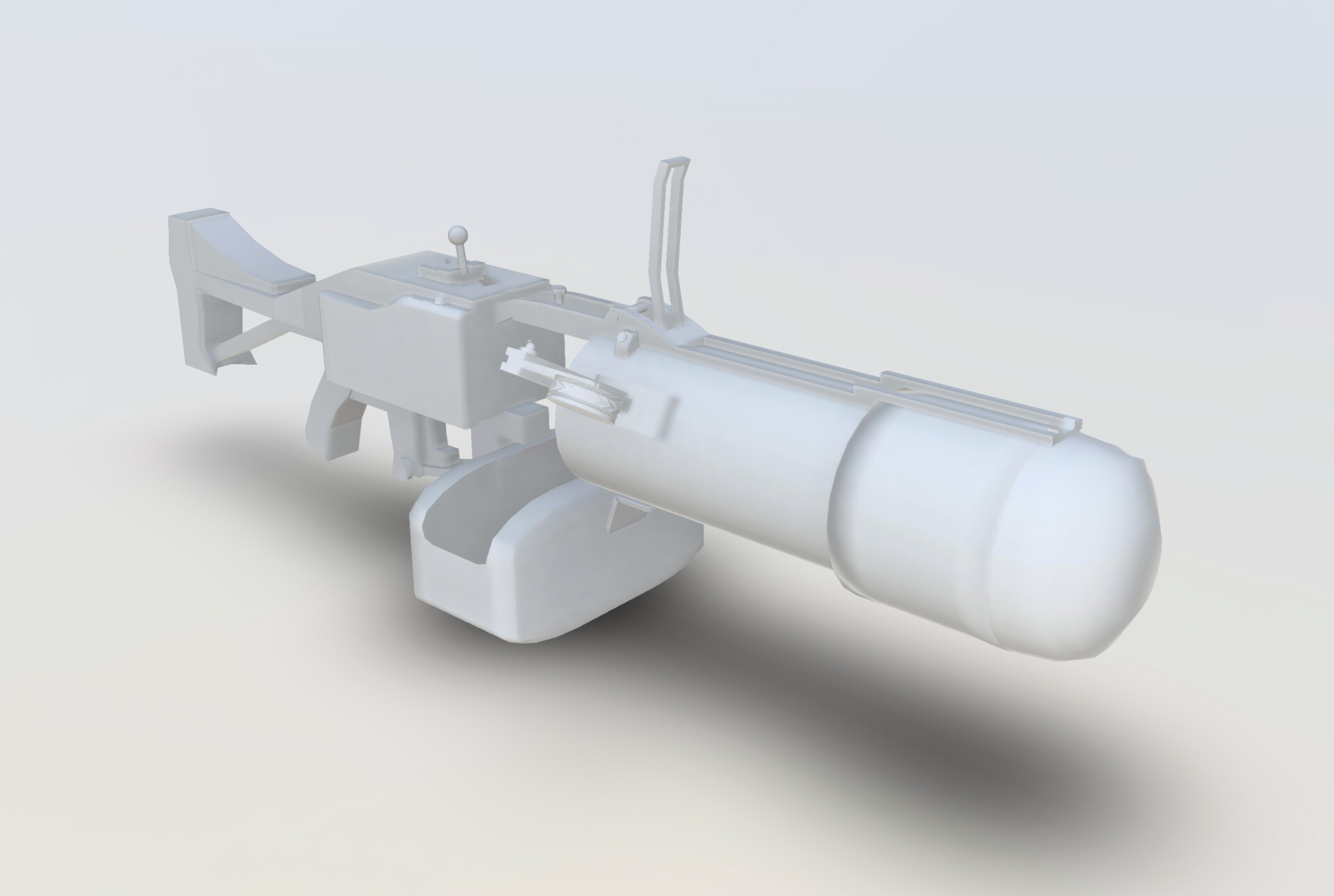 ArtStation - Overwatch Junkrat Gun Modeling