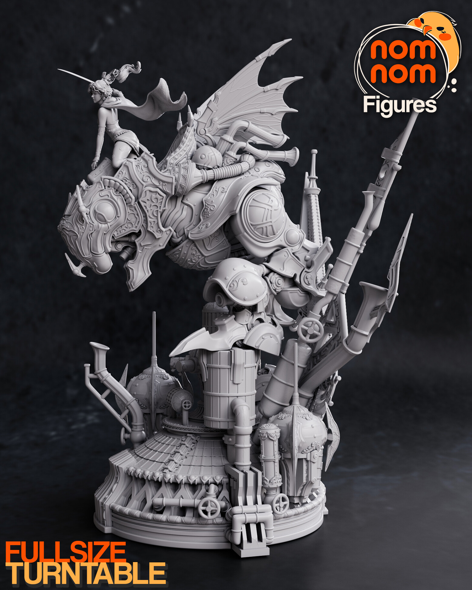NomNom Figures - Terra with Magitek from Final Fantasy