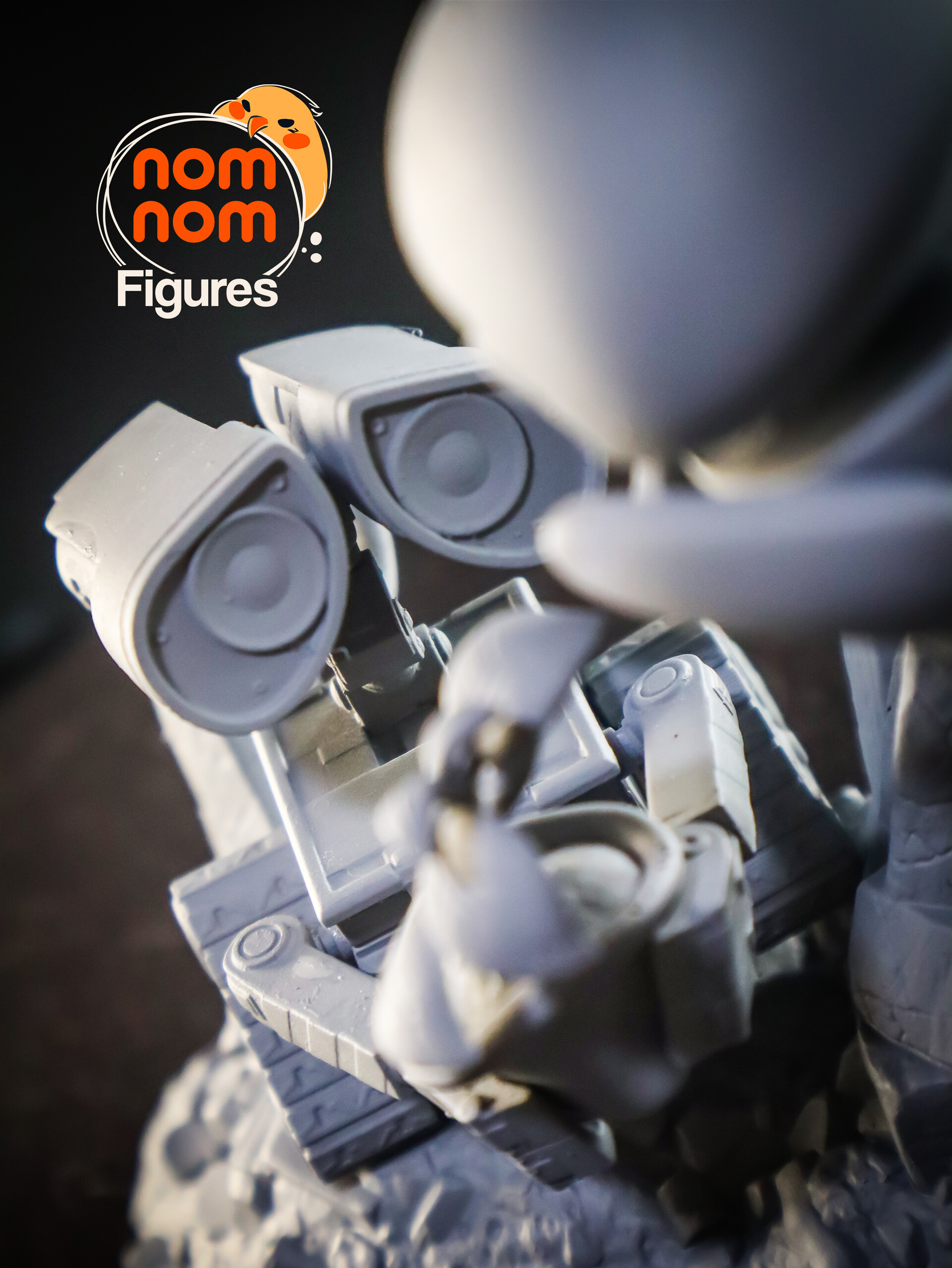 NomNom Figures - Chibi Wall-e and Eve