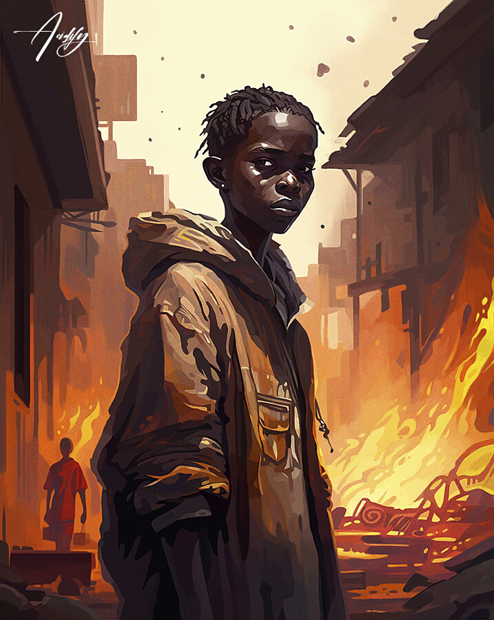 ArtStation - Breaking the Chains of Poverty