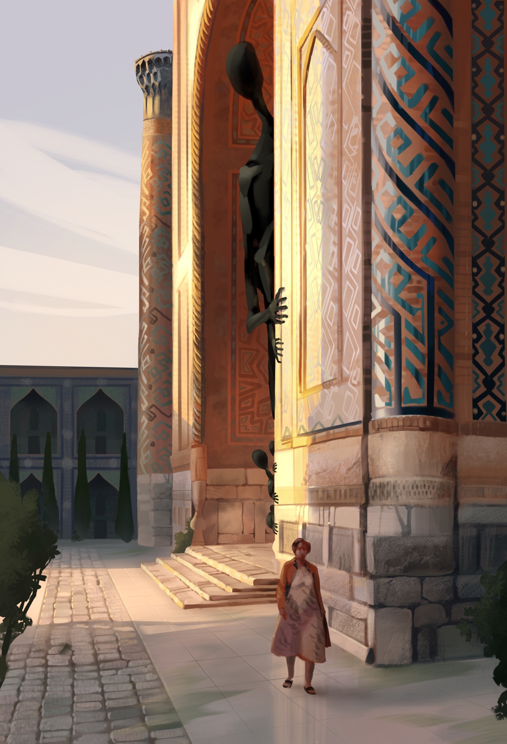 ArtStation - Anxiety And Fear In Art