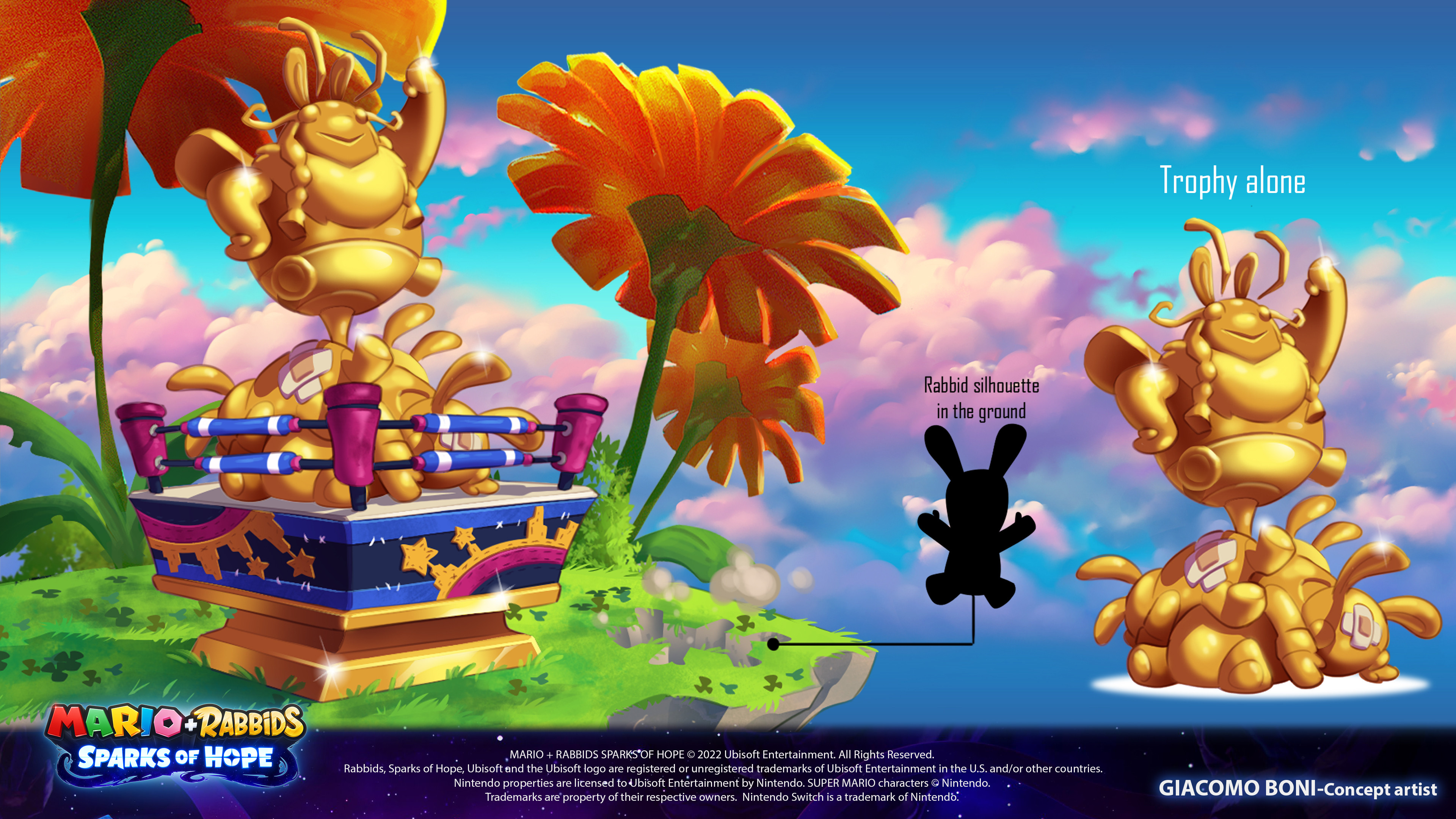 Giacomo Boni - Mario+Rabbids Sparks of Hope - Terraflora Rabbidness