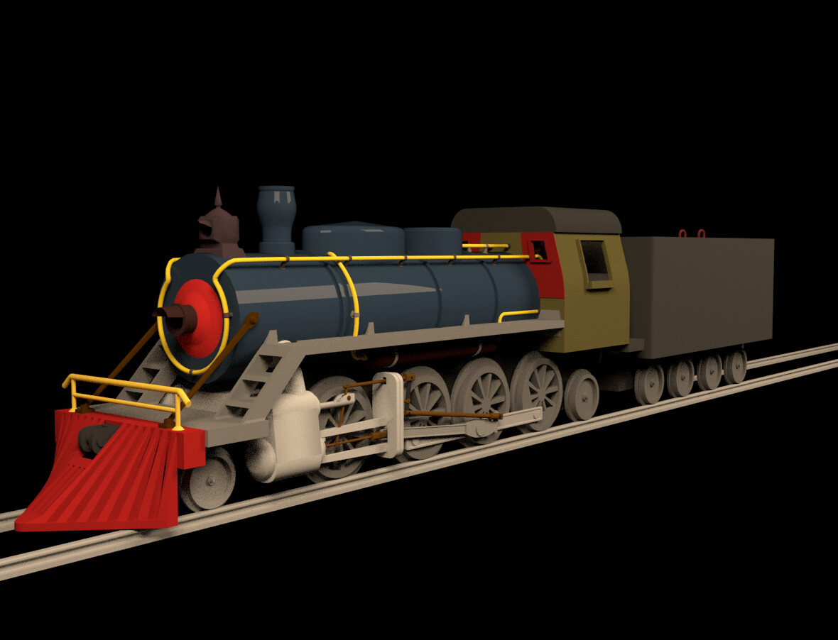 ArtStation - Toy Train