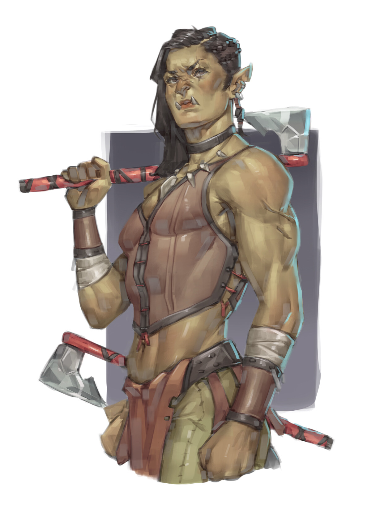 Half Orc Female Pathfinder Half Orc Female Pathfinder