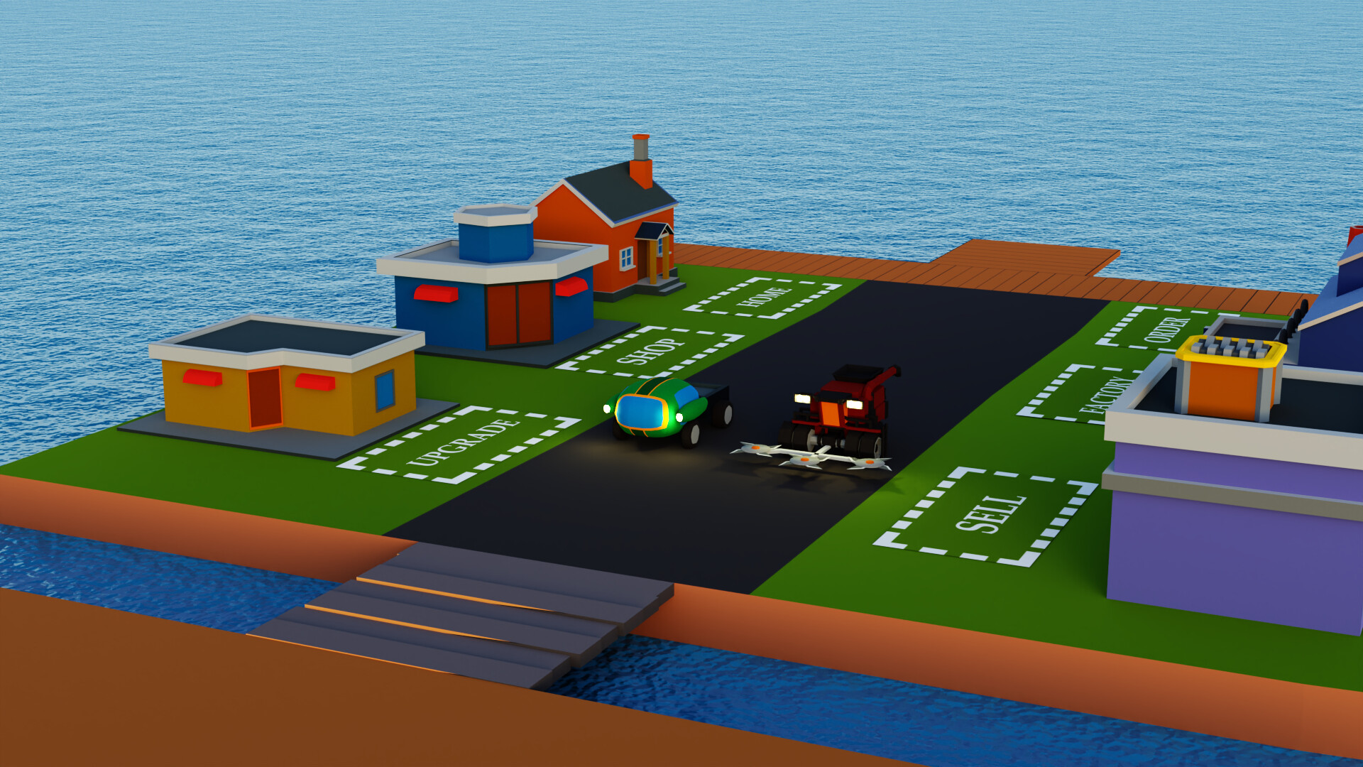 ArtStation - Lumber Tree(Mobile Game Design)