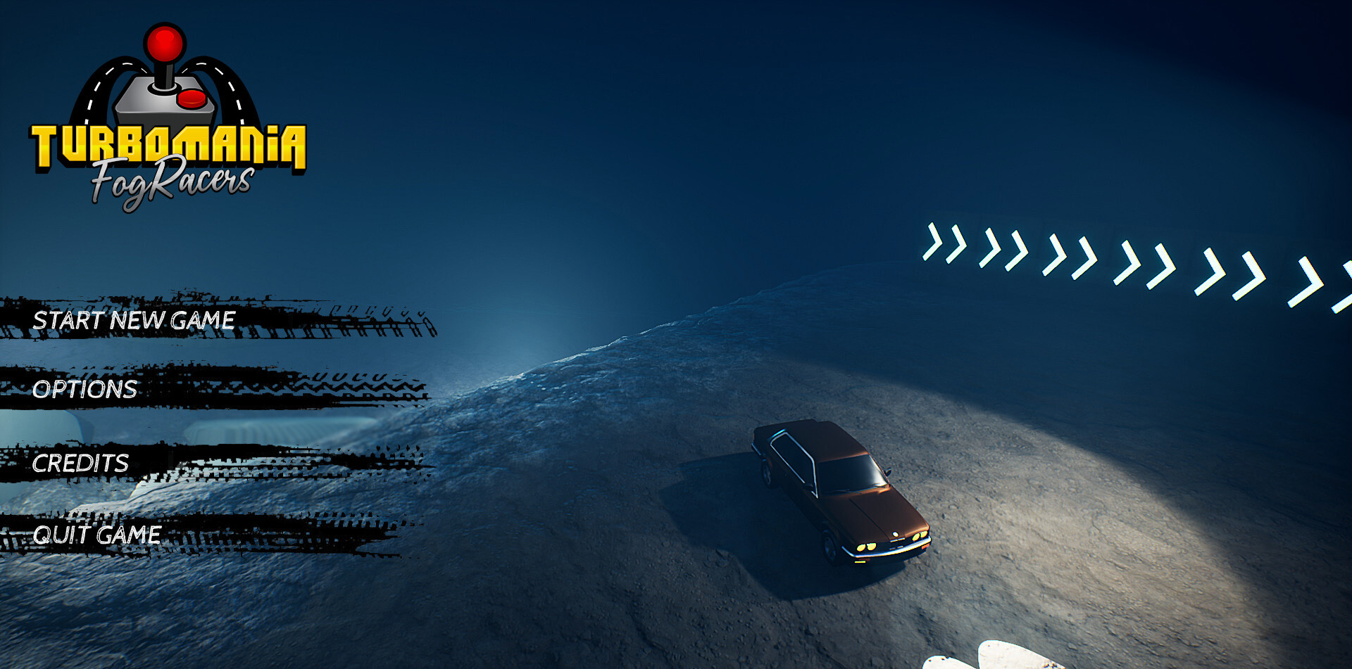 ArtStation - Menu and Options UI for a Racing Game