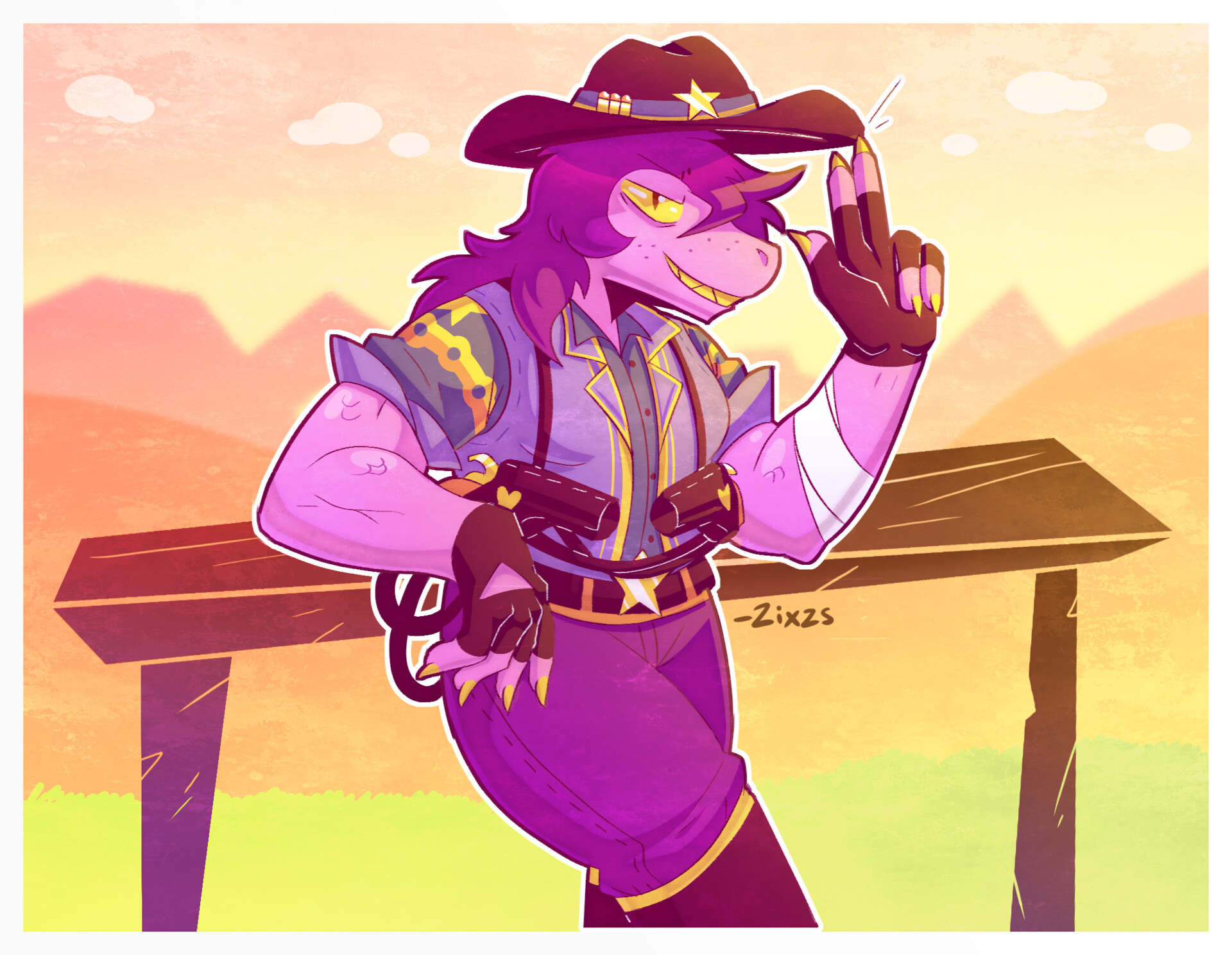 ArtStation - See you, Cowgirl.