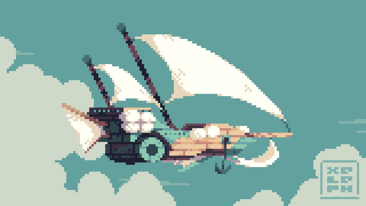 ArtStation - Flying boat