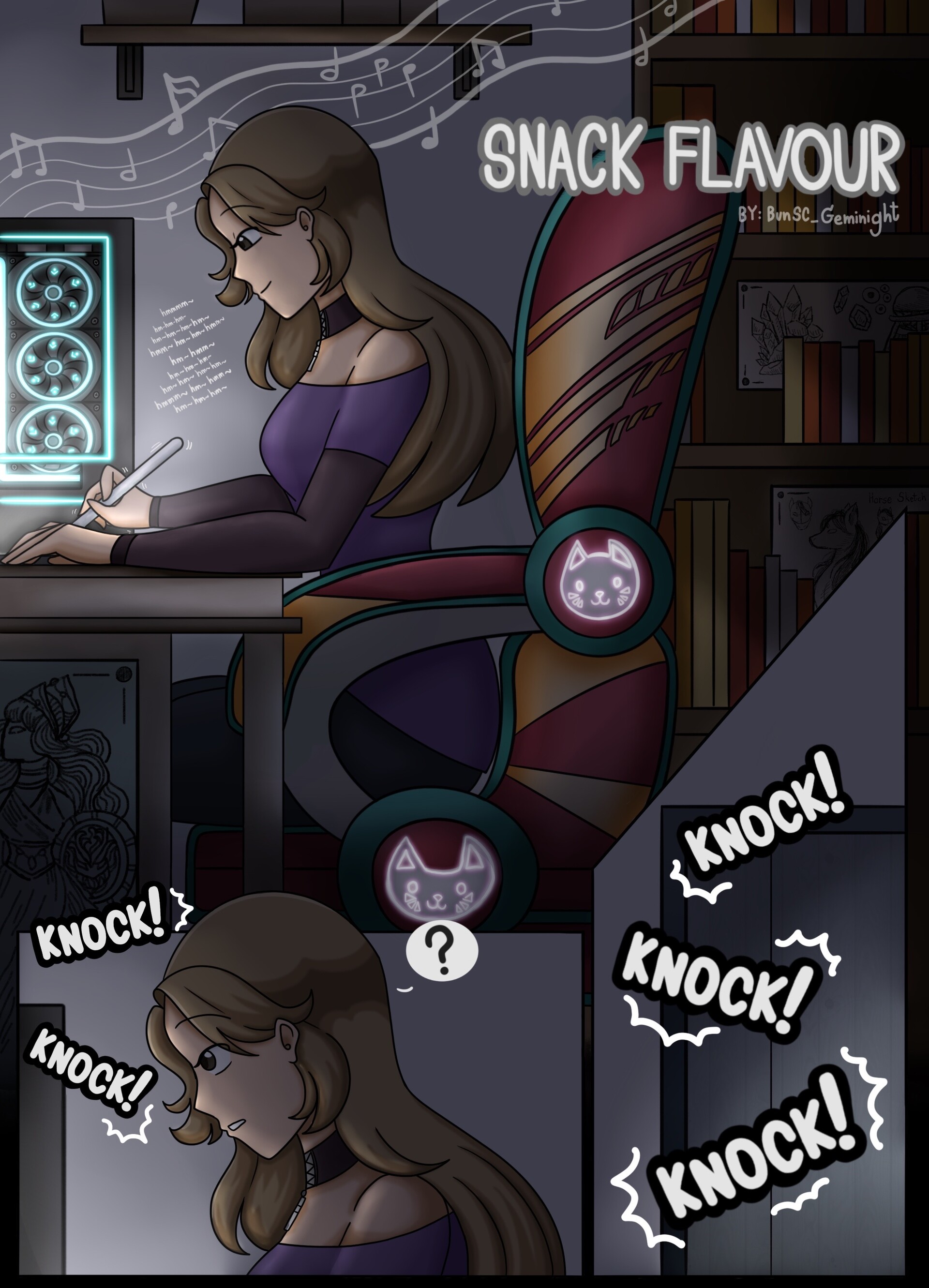 ArtStation - Snack Flavour ( Short Comic )