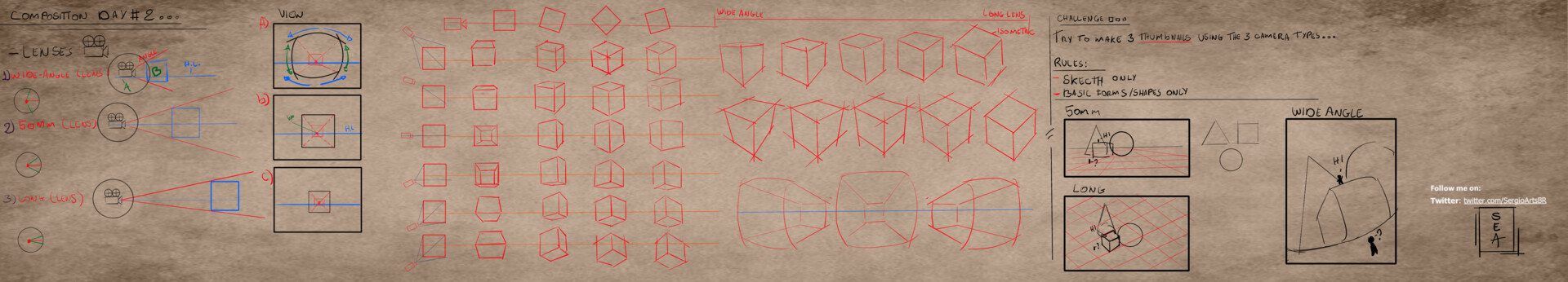 ArtStation - Composition study day #2