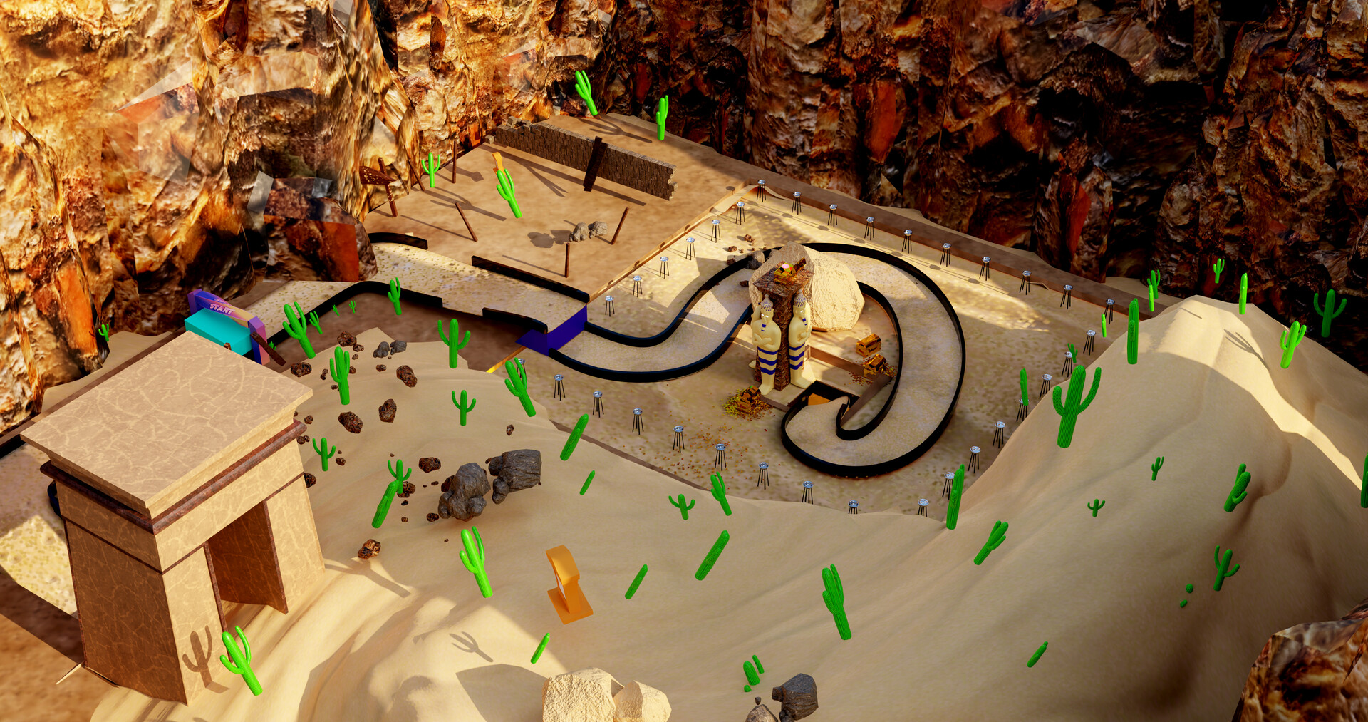 ArtStation - Egypt Map (PC Game Design)