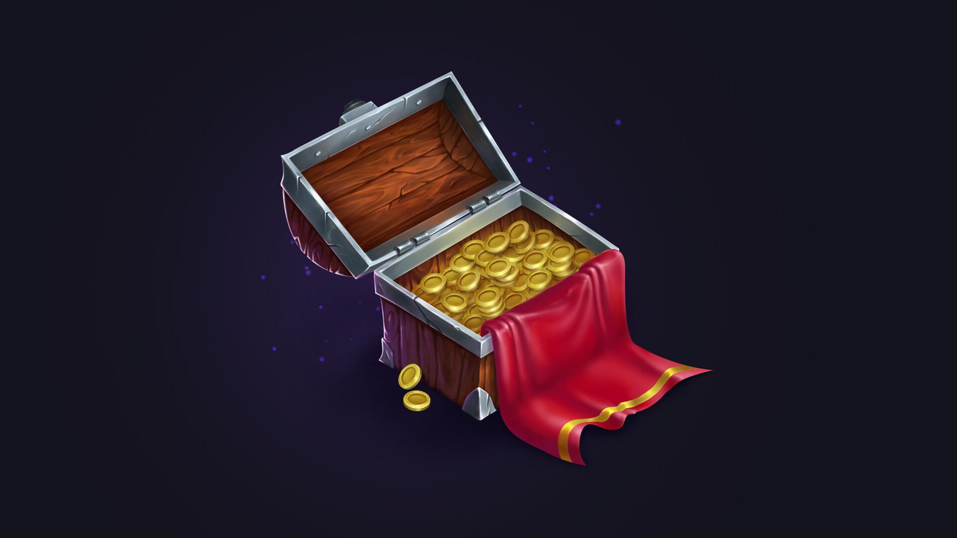 ArtStation - Treasure Box Asset